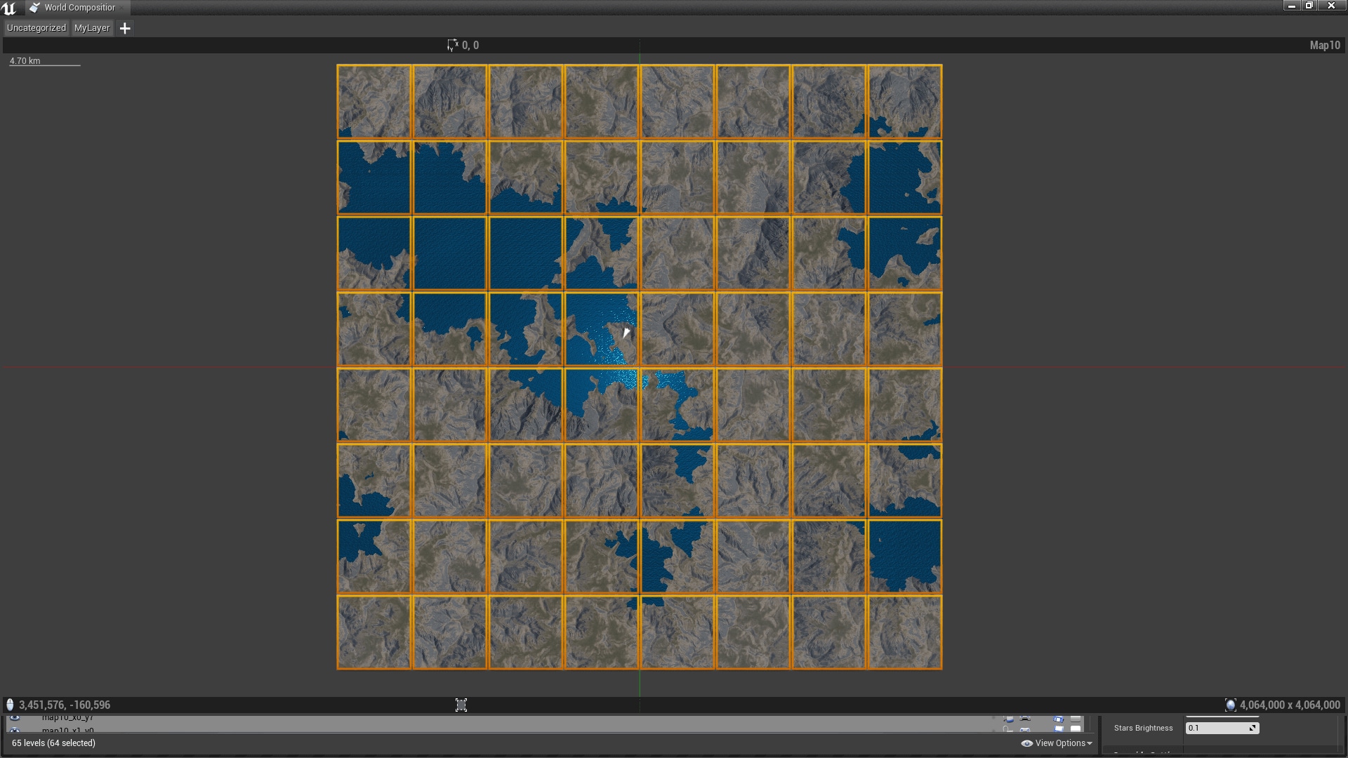 Streaming Terrains in Environments - UE Marketplace