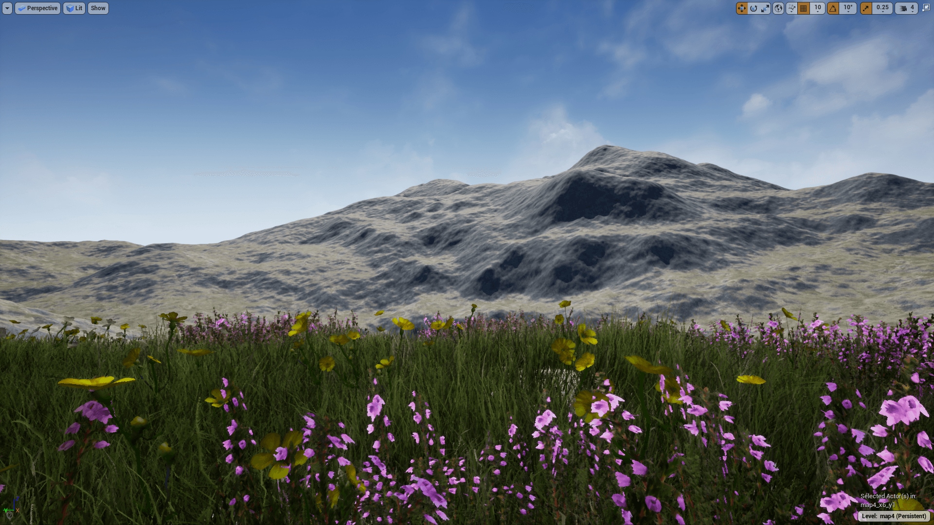 Streaming Terrains in Environments - UE Marketplace
