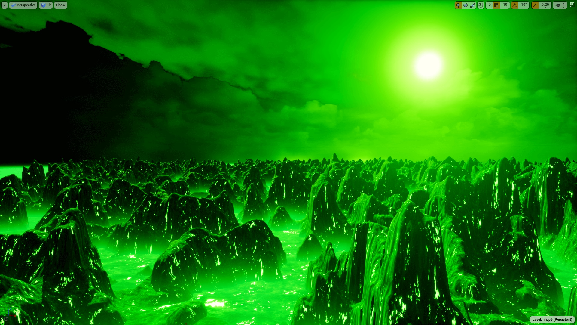 Streaming Terrains in Environments - UE Marketplace