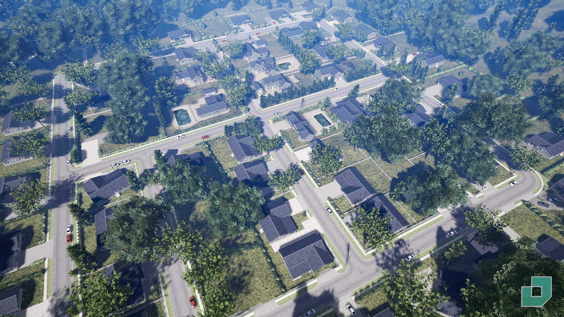 Modular Neighborhood Pack In Environments Ue Marketplace