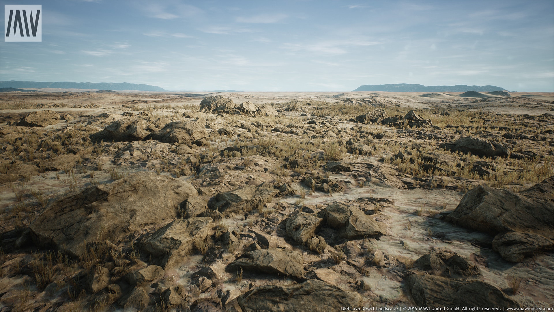 MW Lava Desert Landscape in Environments - UE Marketplace