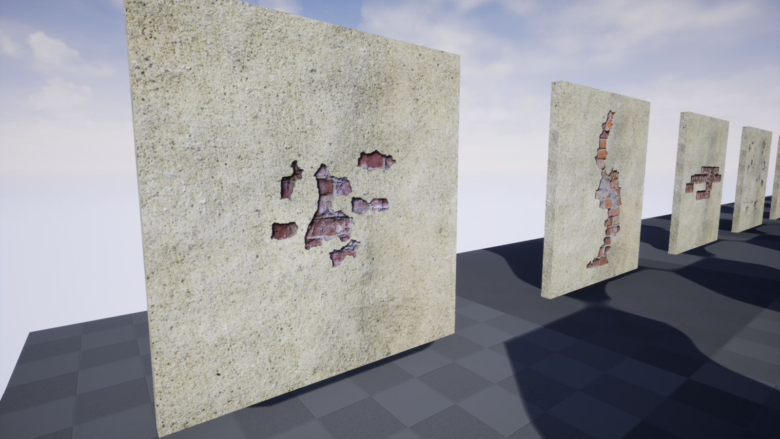 Damage Decals in Textures - UE Marketplace