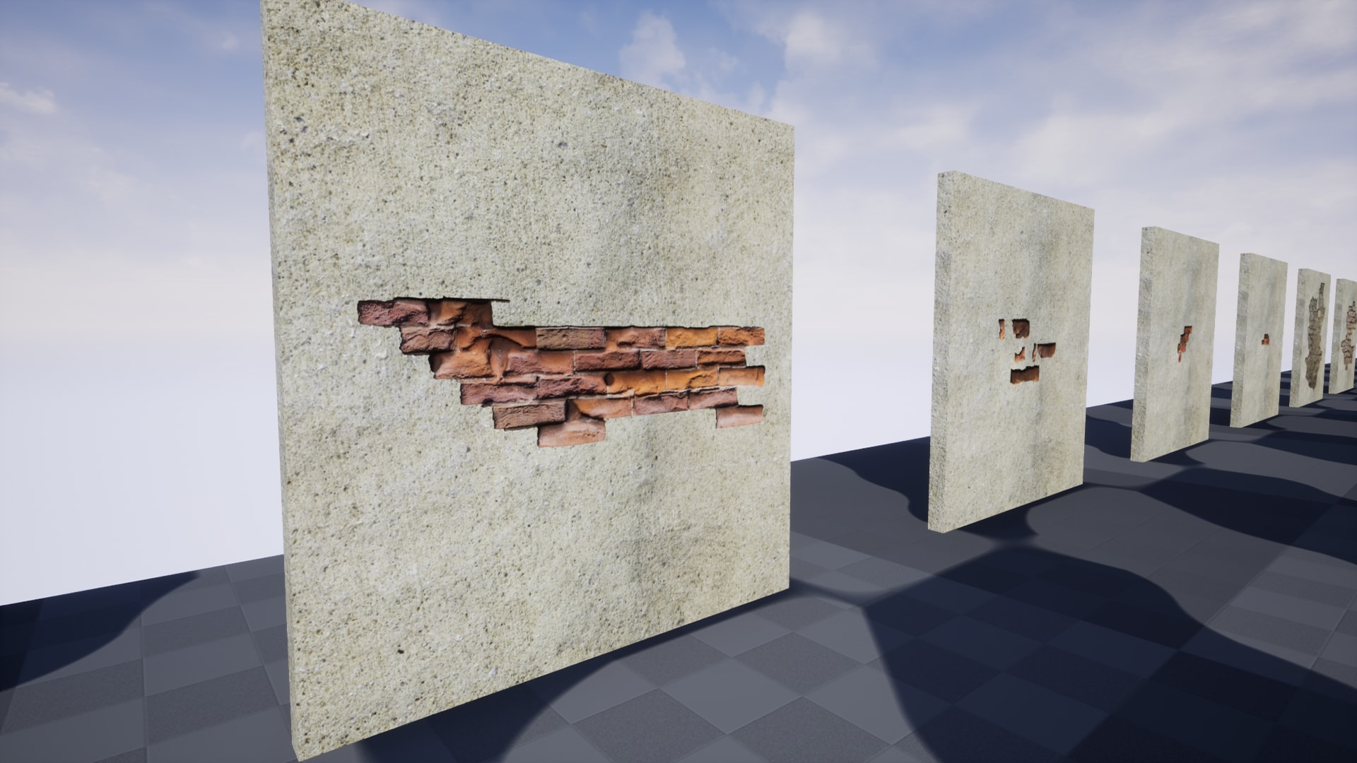 Damage Decals in Textures - UE Marketplace