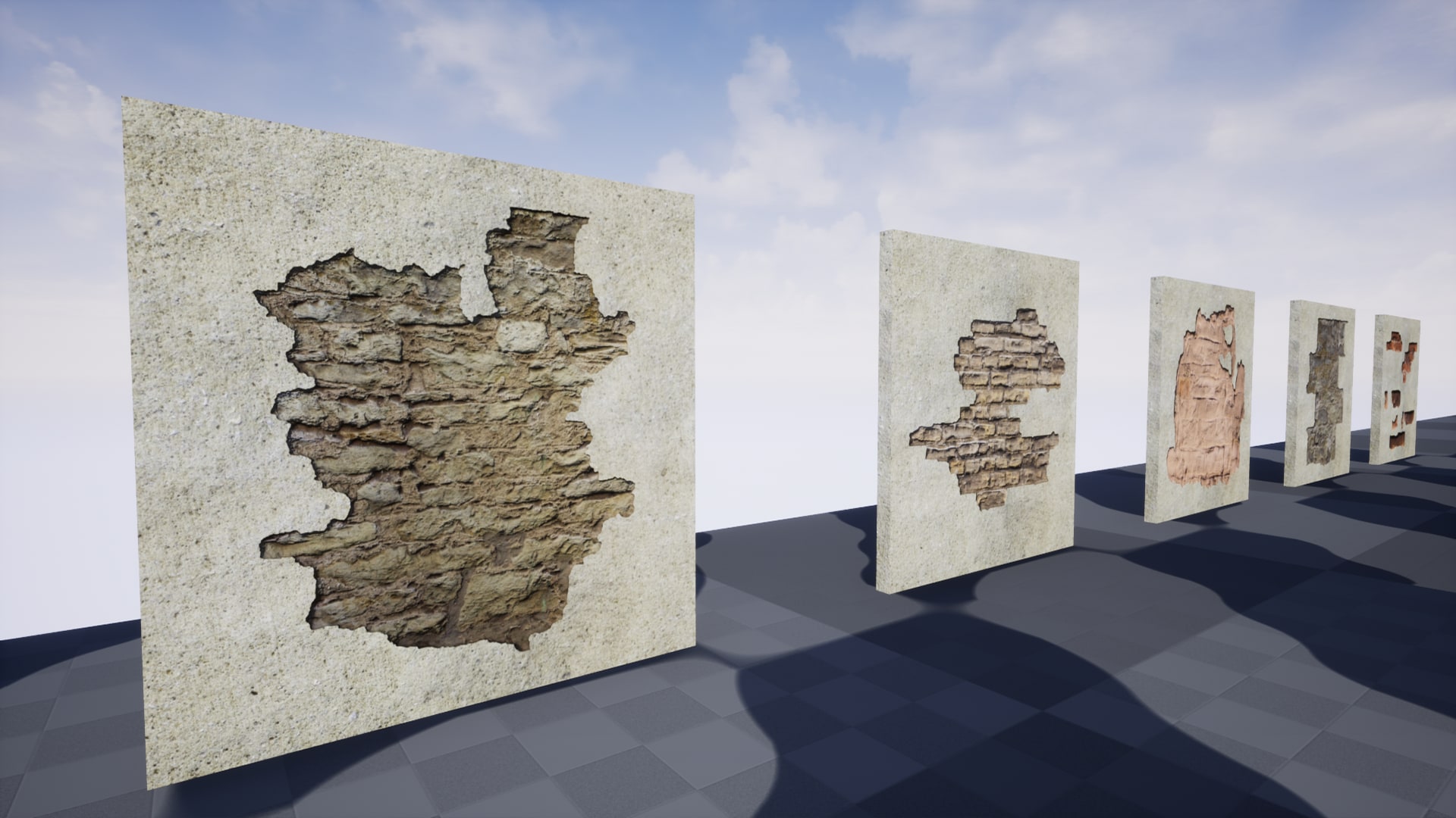 Damage Decals in Textures - UE Marketplace