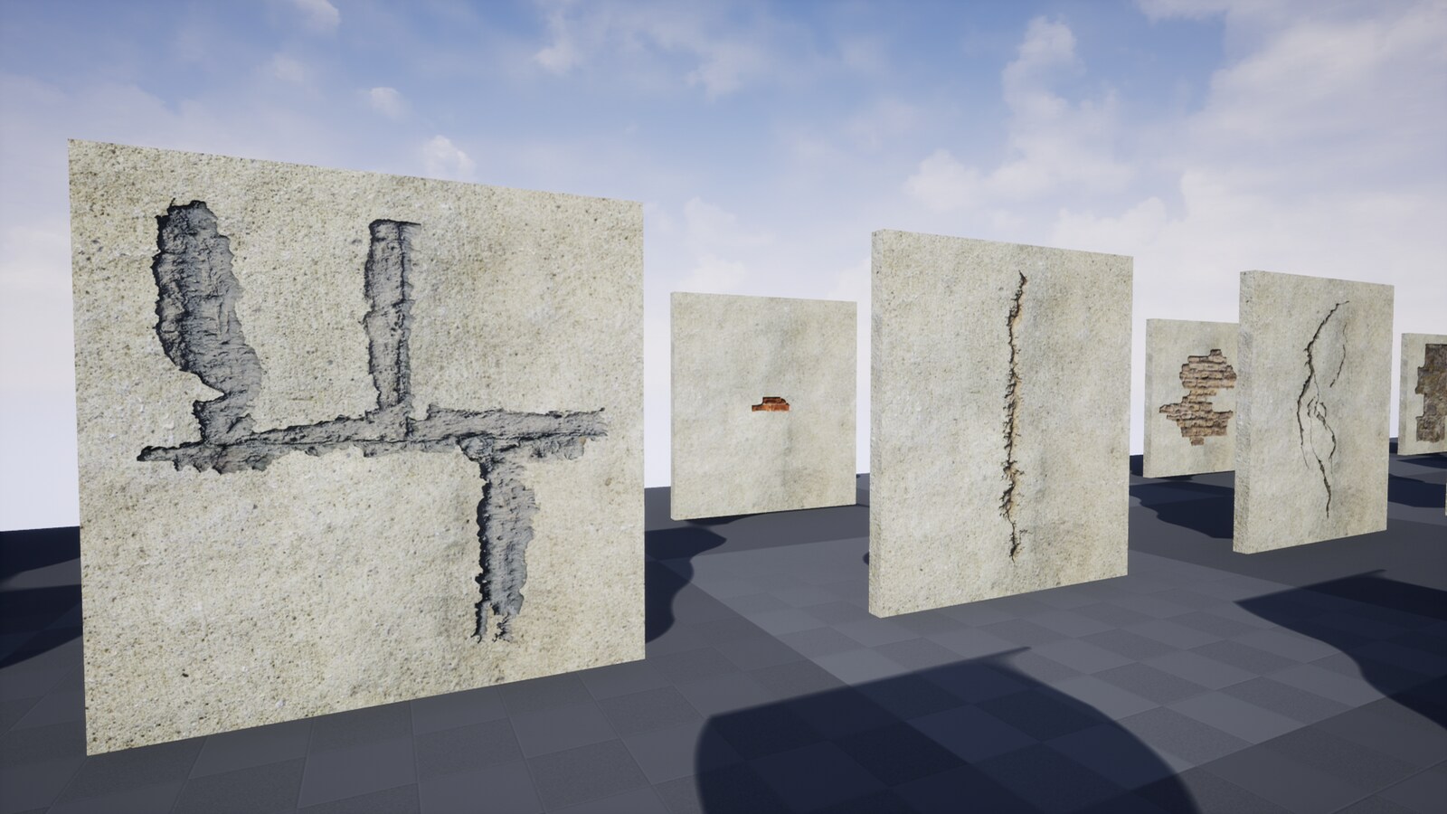 Damage Decals, 카테고리 텍스처 - UE 마켓플레이스