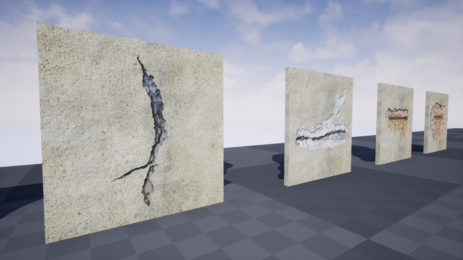 Damage Decals, 카테고리 텍스처 - UE 마켓플레이스