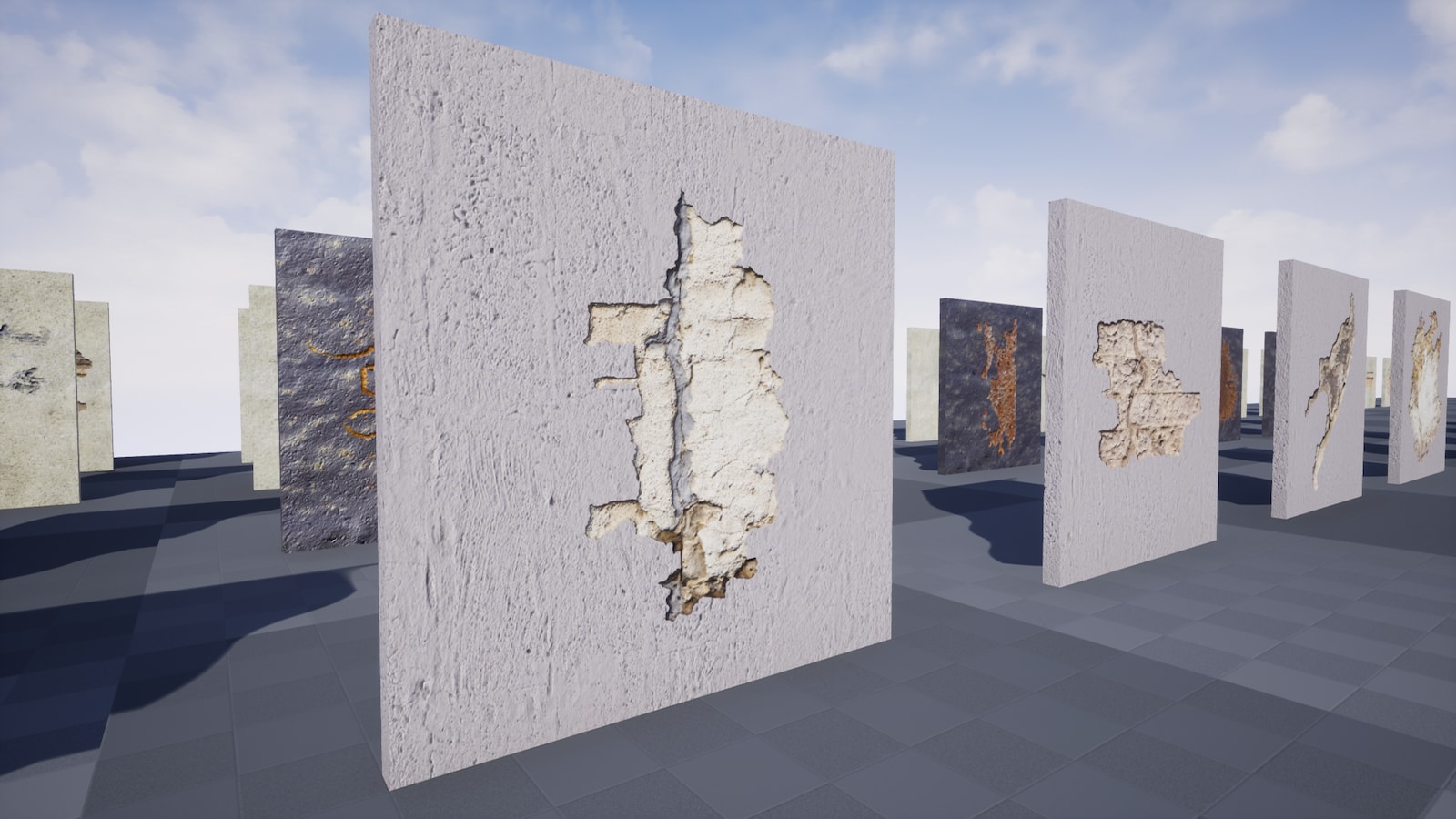 Damage Decals in Textures - UE Marketplace