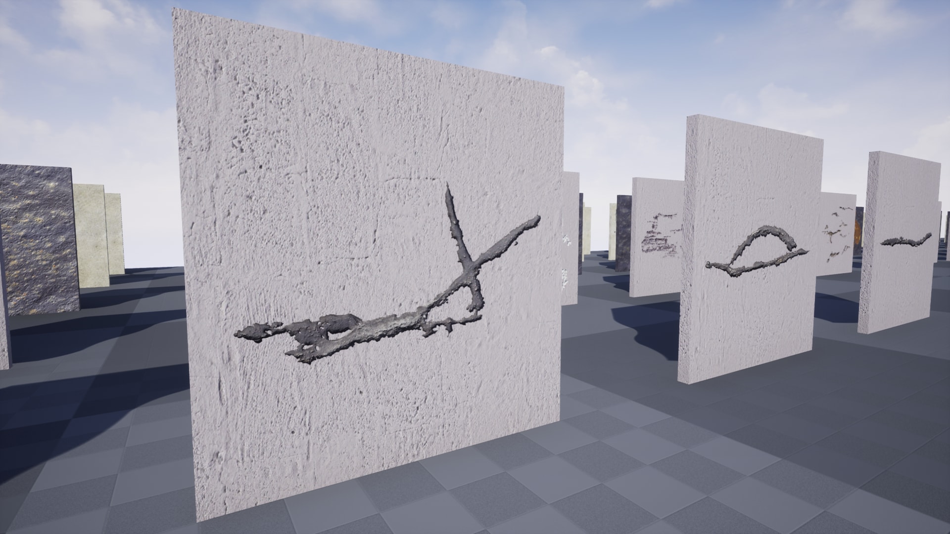 Damage Decals in Textures - UE Marketplace