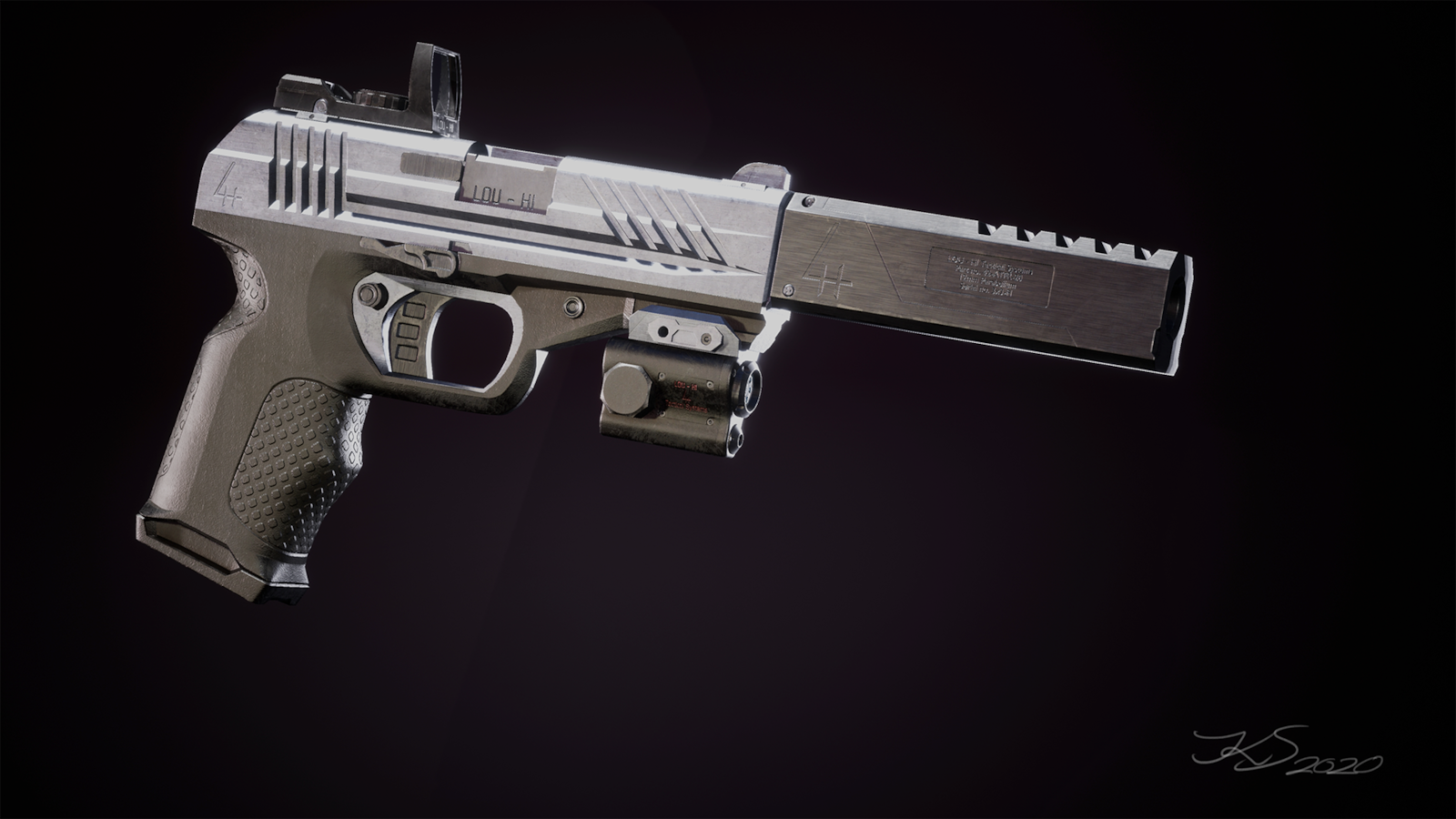 Futuristic Pistol Pack in Weapons - UE Marketplace