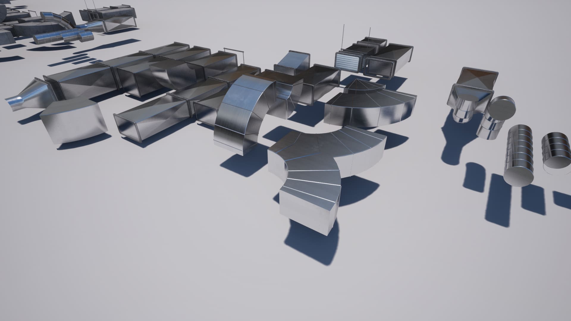 HVAC Pack (Ventilation,Duct) in Props - UE Marketplace