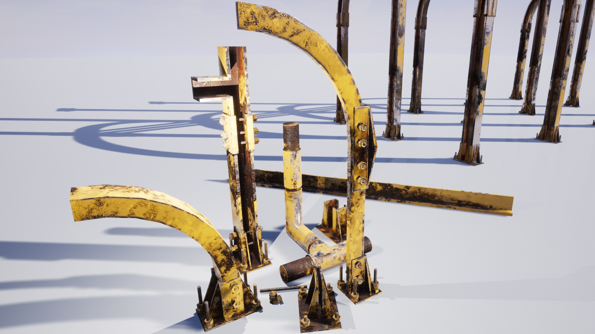 TBeam Kitbash Modules in Props - UE Marketplace