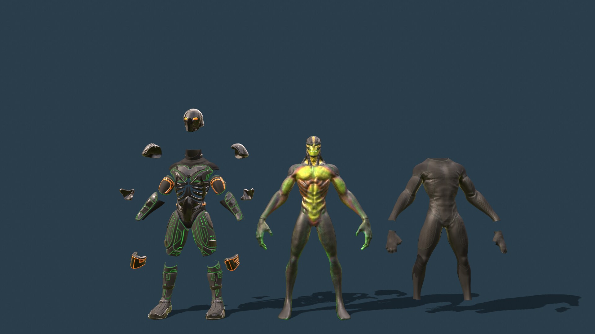 Alien Mercenary in Characters - UE Marketplace