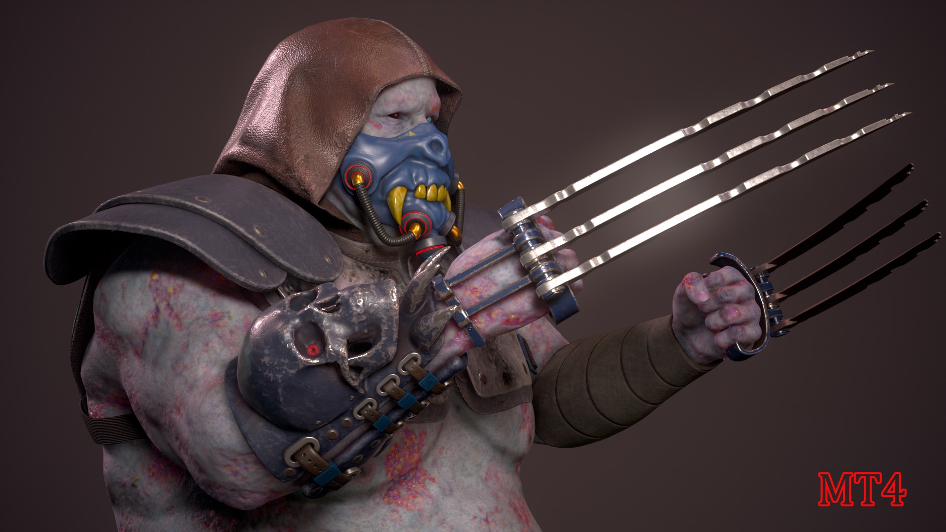 Cyber Zombie In Characters Ue Marketplace