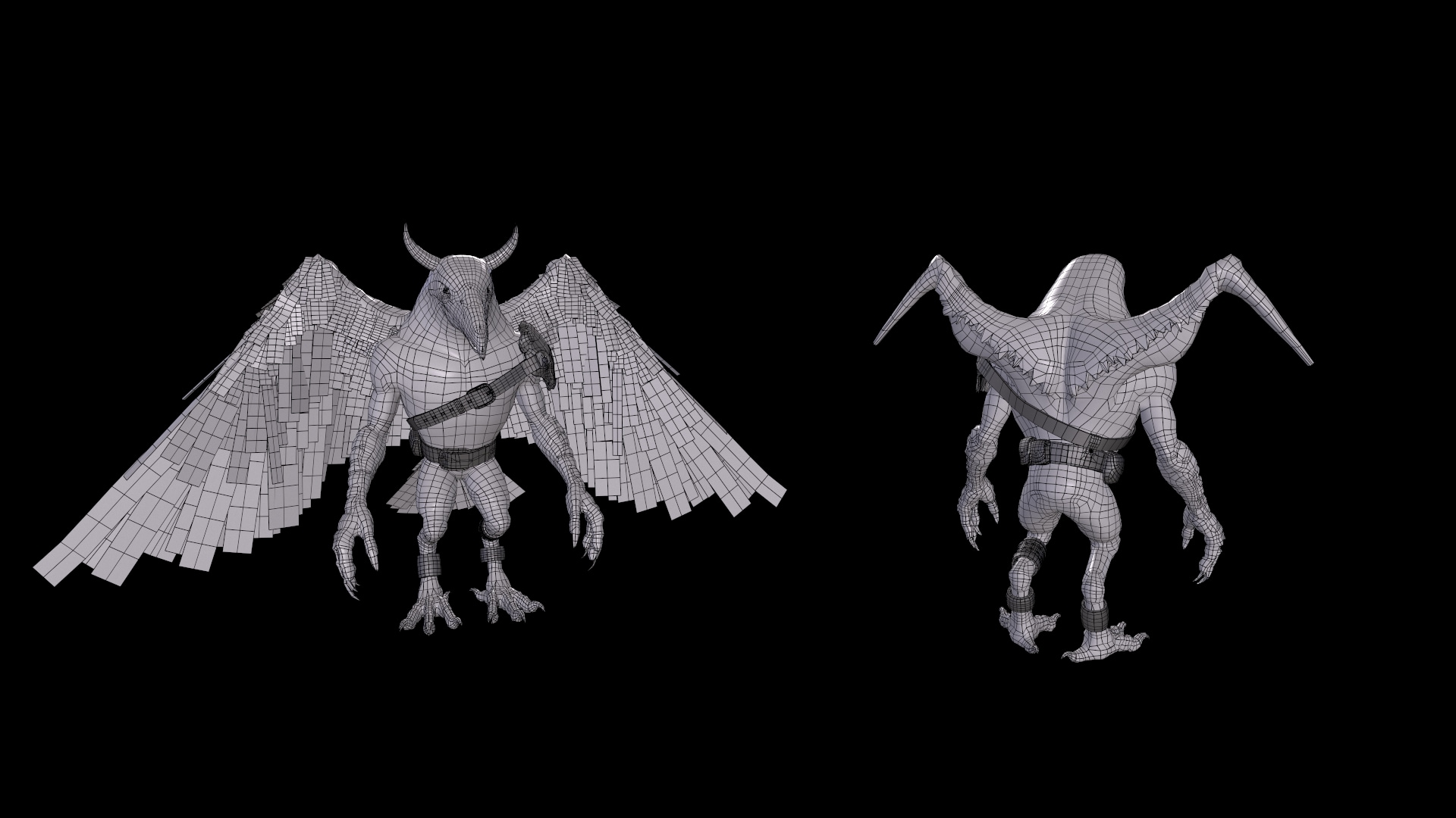 Raven Creature in Characters - UE Marketplace