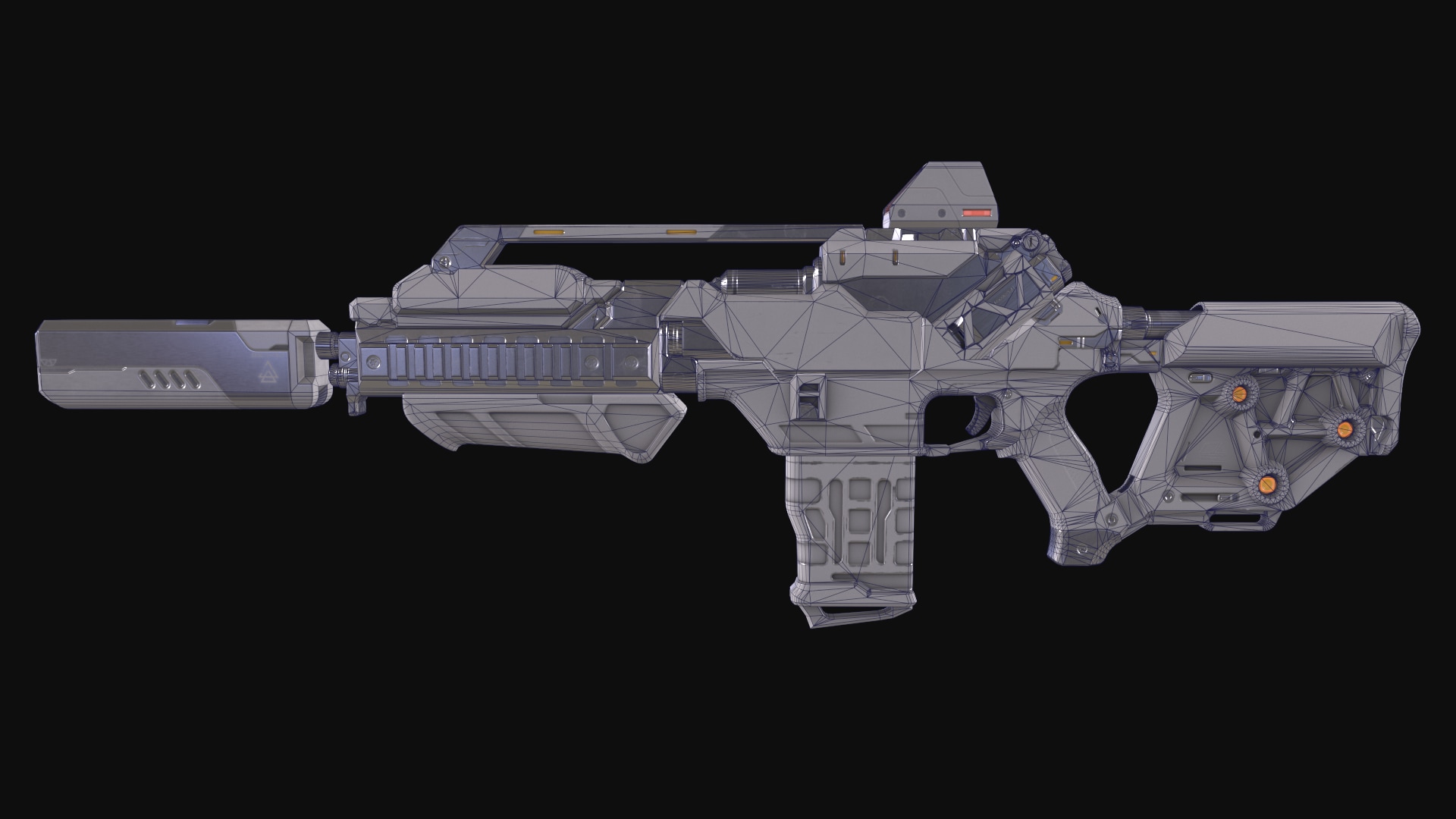 Sci-Fi Assault Rifle in Weapons - UE Marketplace