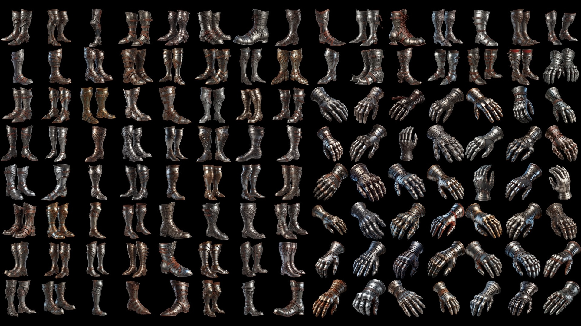 Hi-Def Armor Pack 1 - 490 Sprites in 2D Assets - UE Marketplace