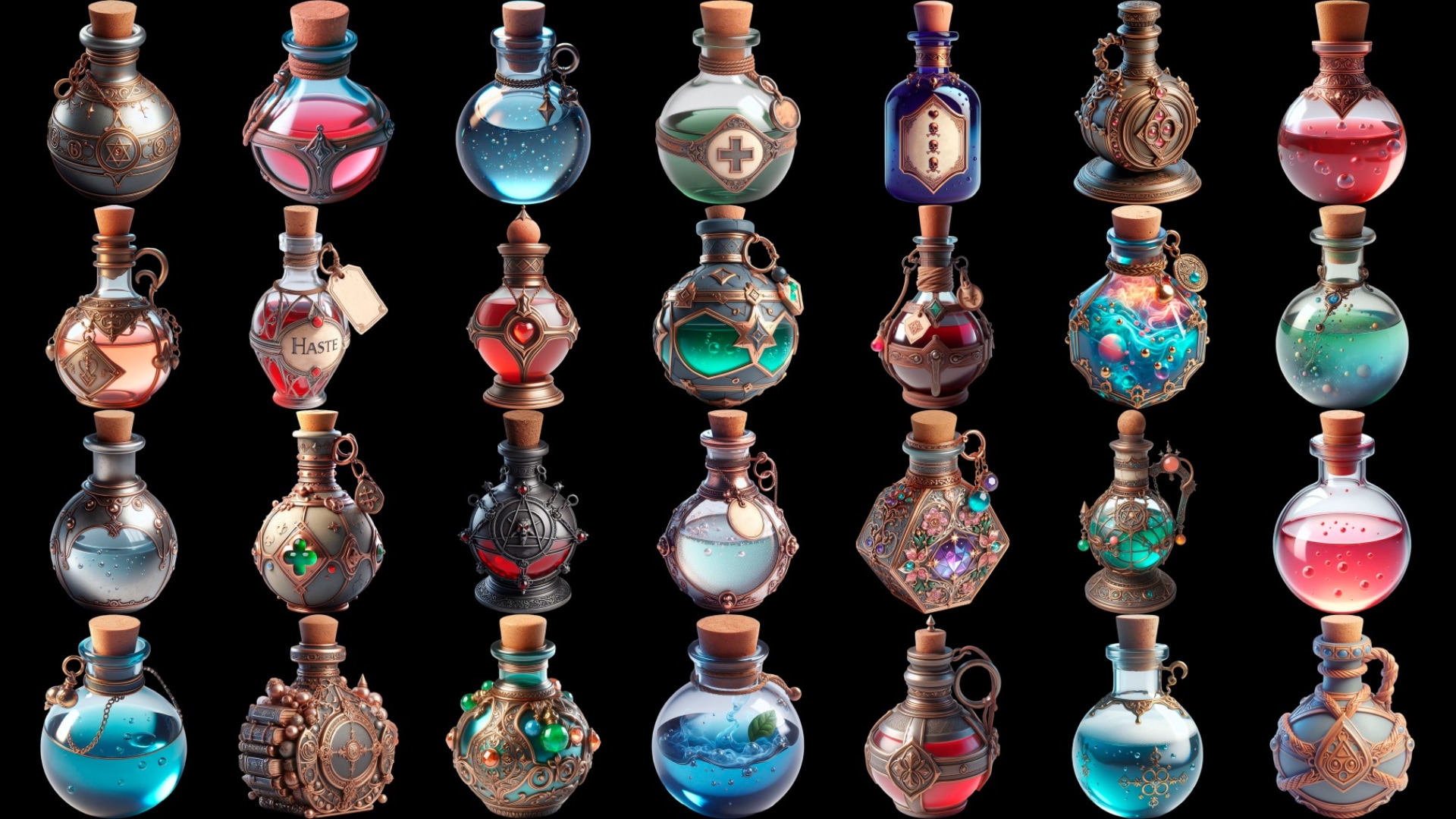 Hi-Def Potions Pack 1 - 300+ Sprites in 2D Assets - UE Marketplace