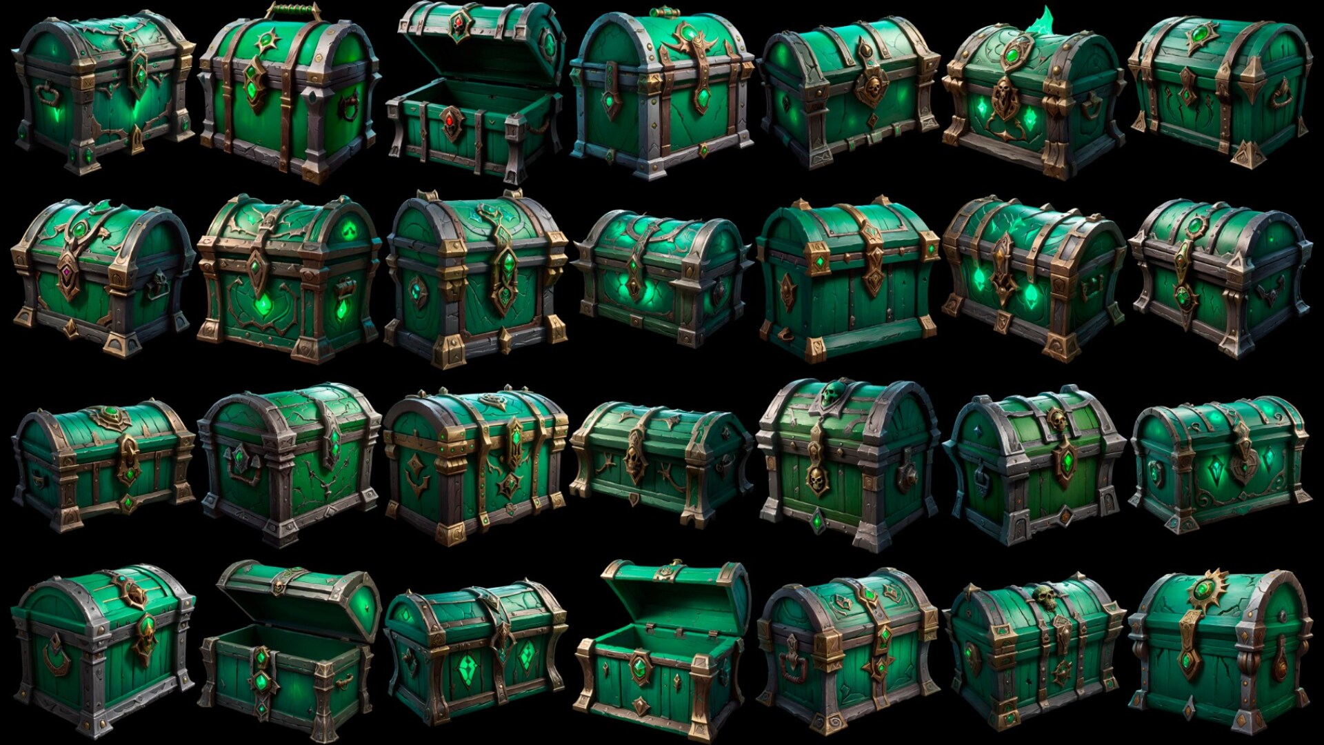 Hi-Def Chests Pack 1 - 300+ Icons in 2D Assets - UE Marketplace