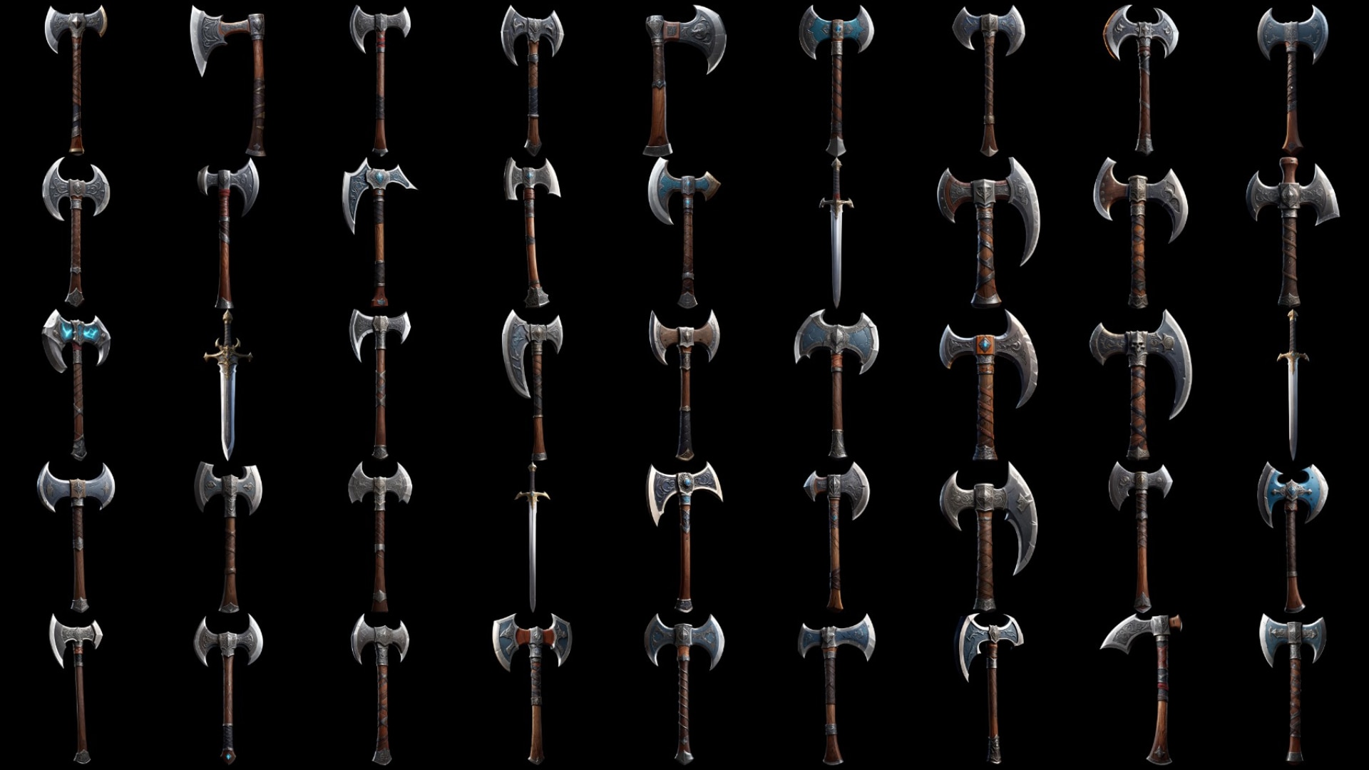 Hi-Def Weapons Pack 1 - 900+ Sprites in 2D Assets - UE Marketplace