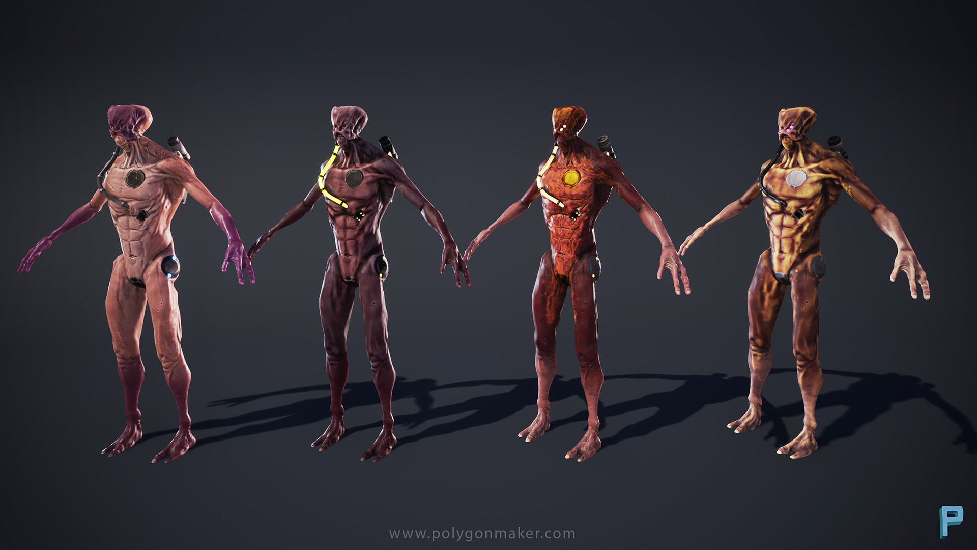 Alien Hybrid in Characters - UE Marketplace