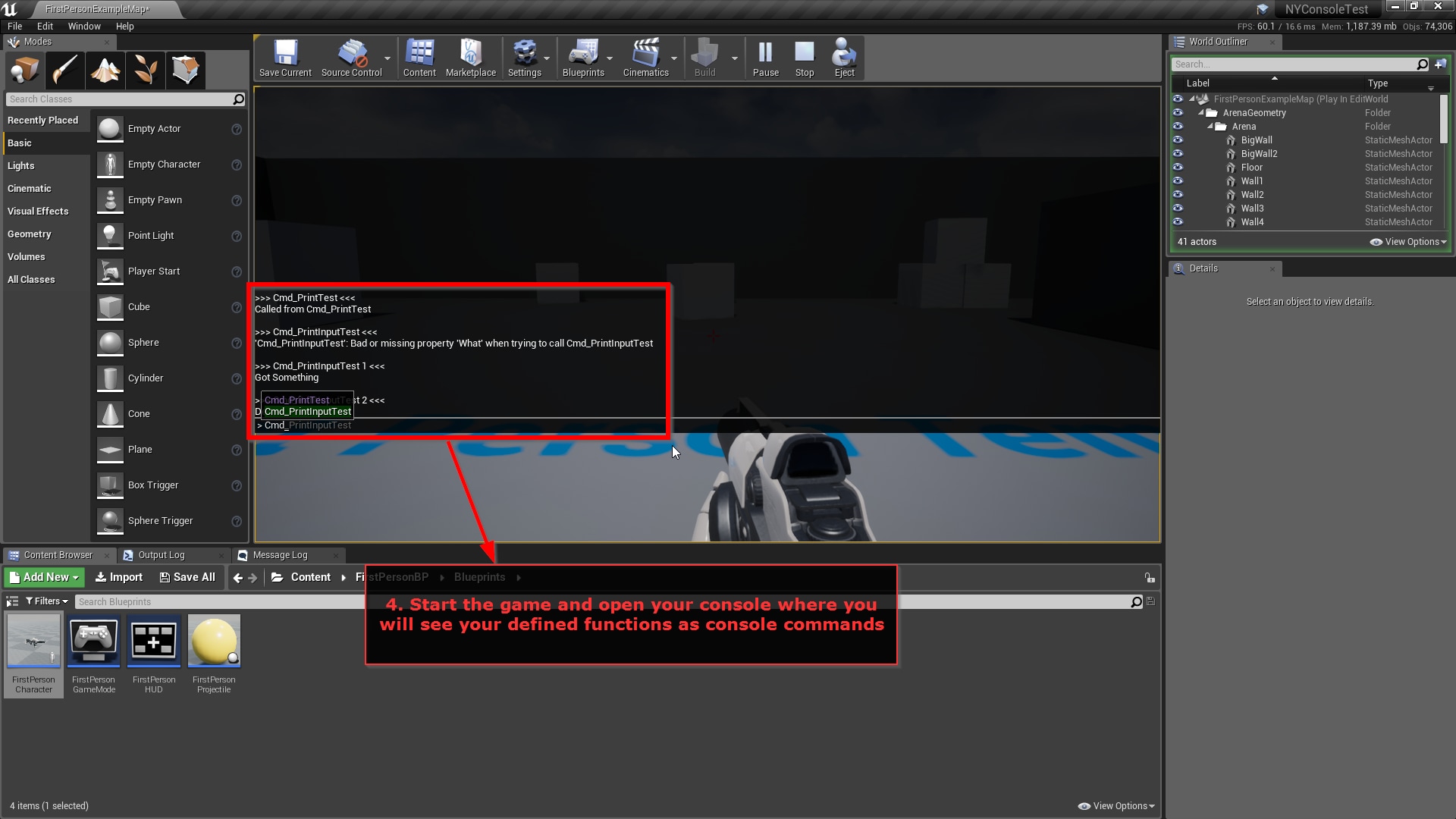Not Yet: Blueprint Console Commands in Code Plugins - UE Marketplace