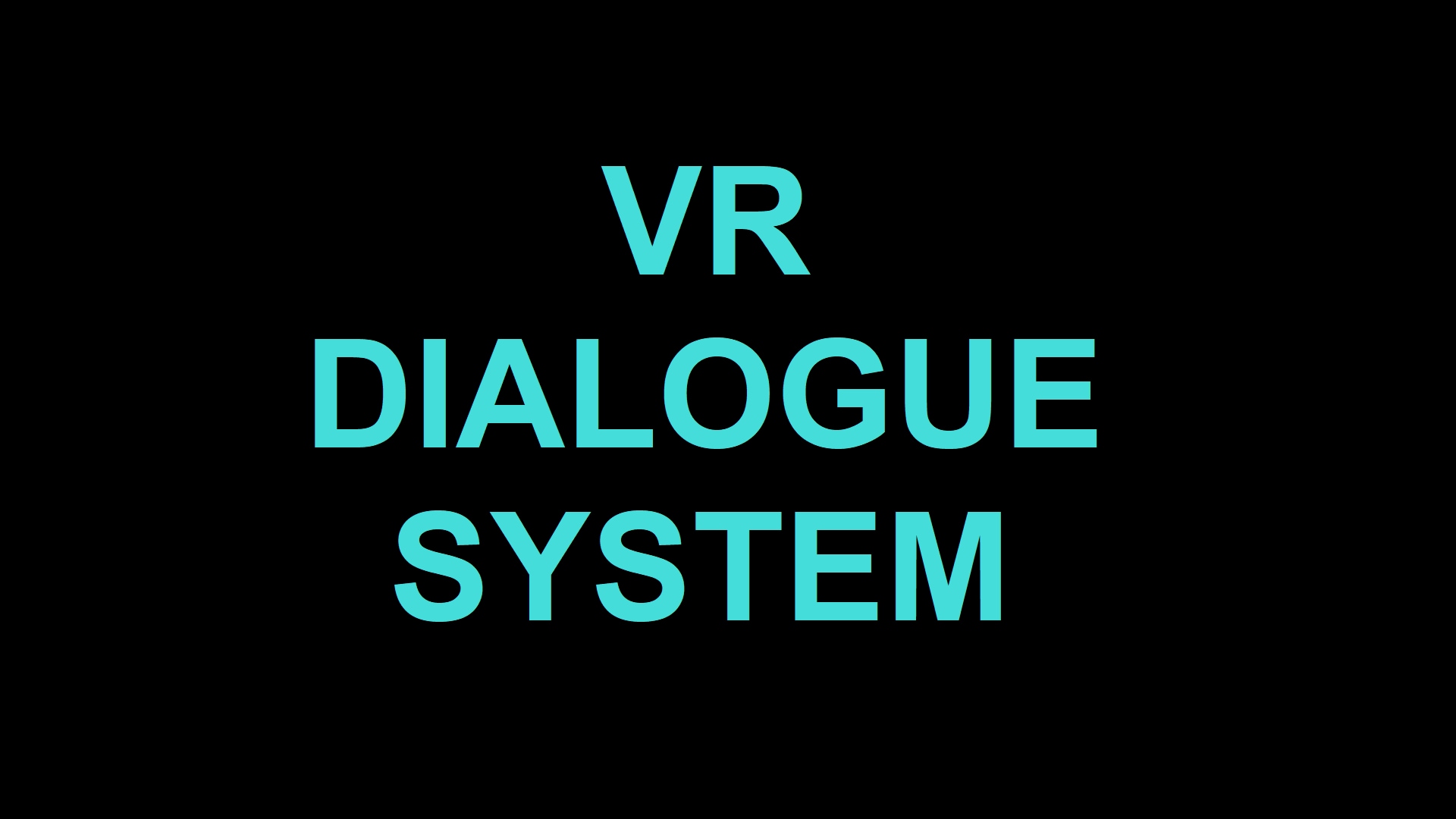 Vr Dialogue System In Blueprints Ue Marketplace