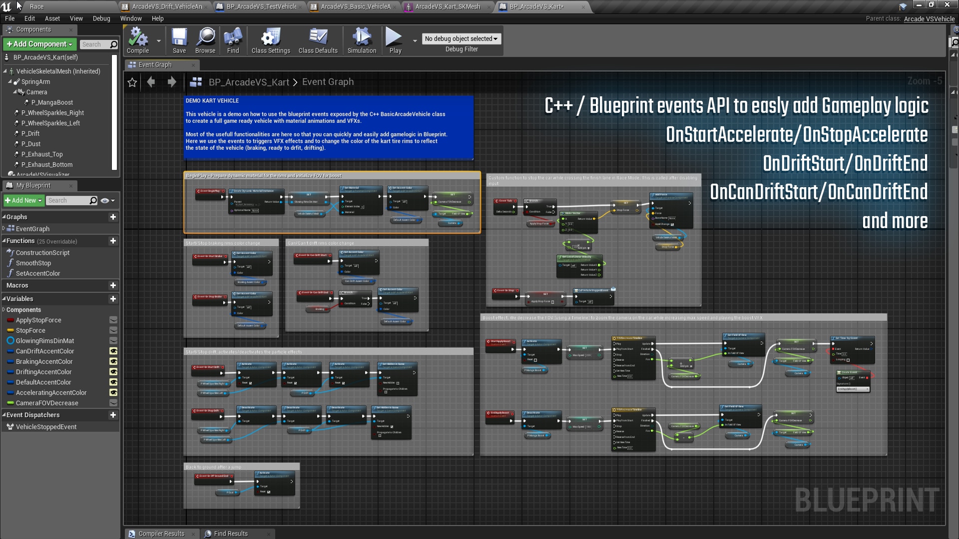 Arcade Vehicle System in Code Plugins - UE Marketplace