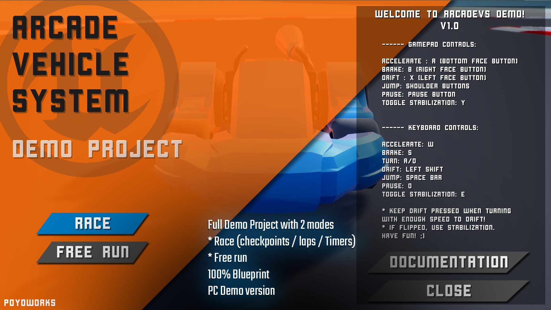 Arcade Vehicle System in Code Plugins - UE Marketplace