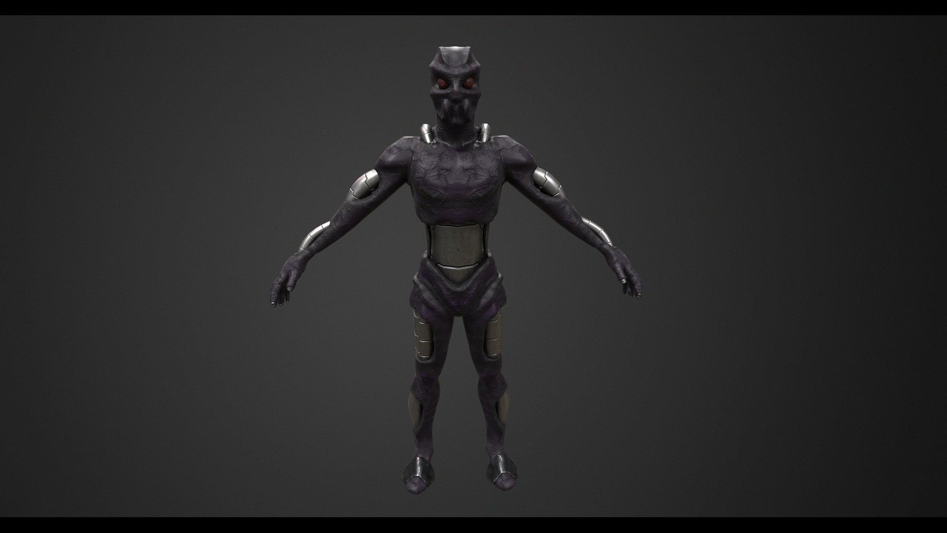 Humanoid Biomech in Characters - UE Marketplace