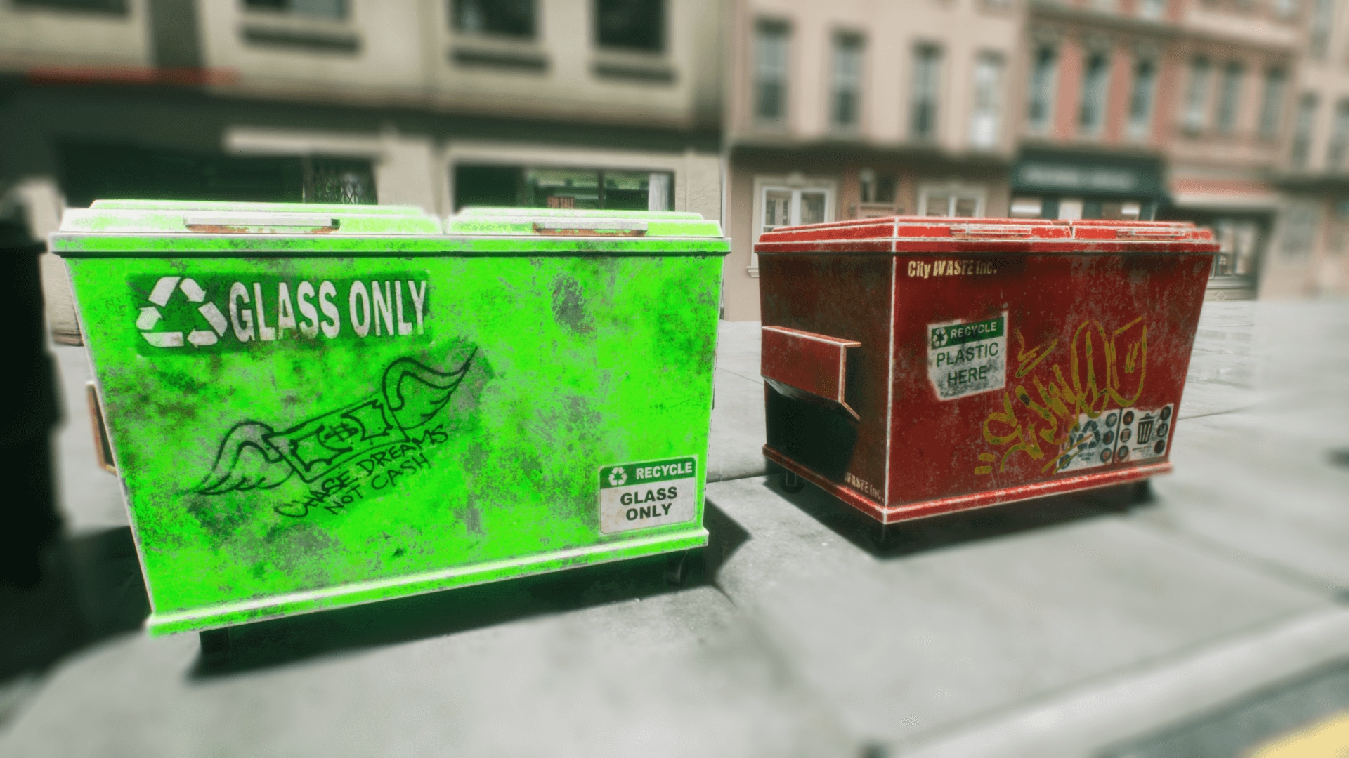 Dumpsters in Props - UE Marketplace
