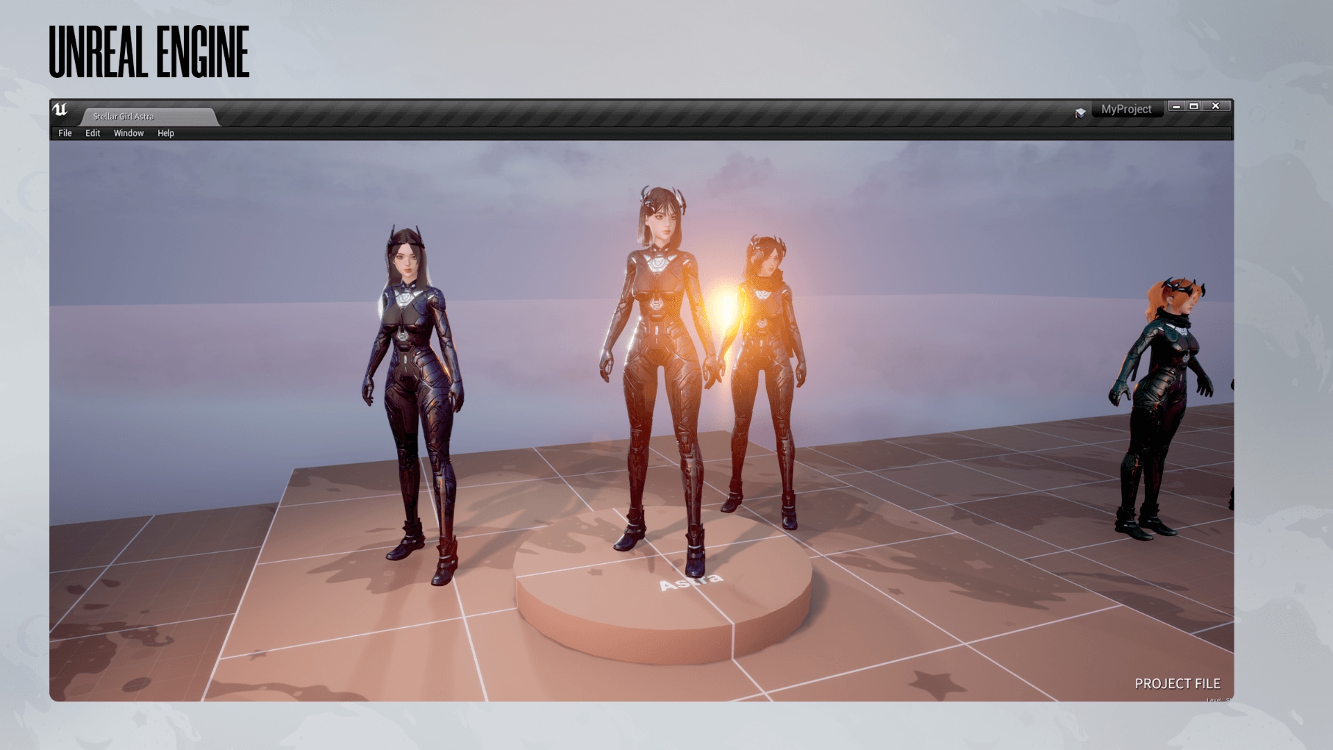 Stellar Girl Astra In Characters Ue Marketplace