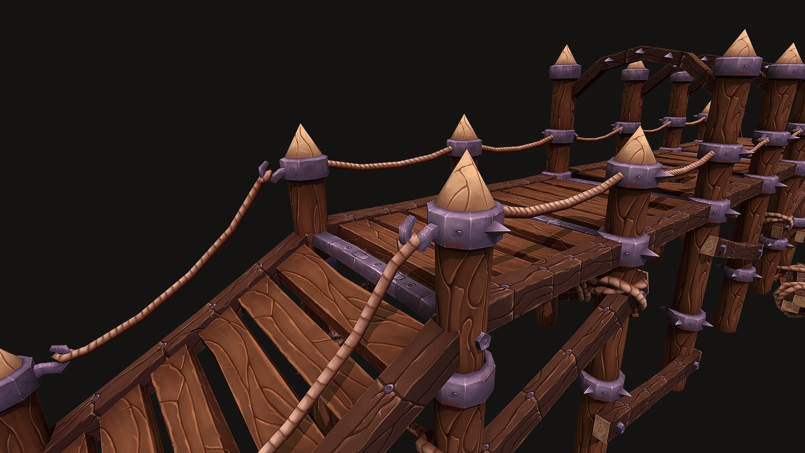 Big Wooden Bridge in Environments - UE Marketplace