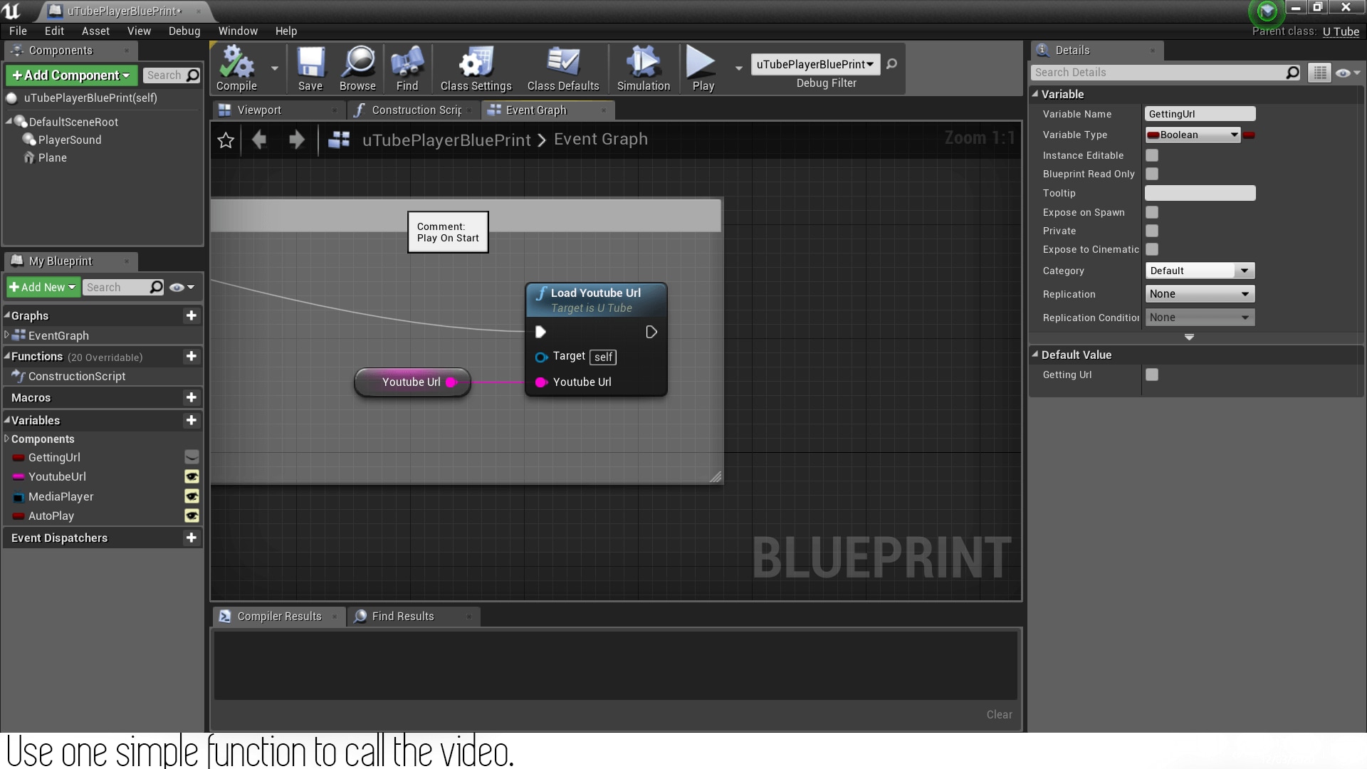 Utube - Youtube video player in Code Plugins - UE Marketplace
