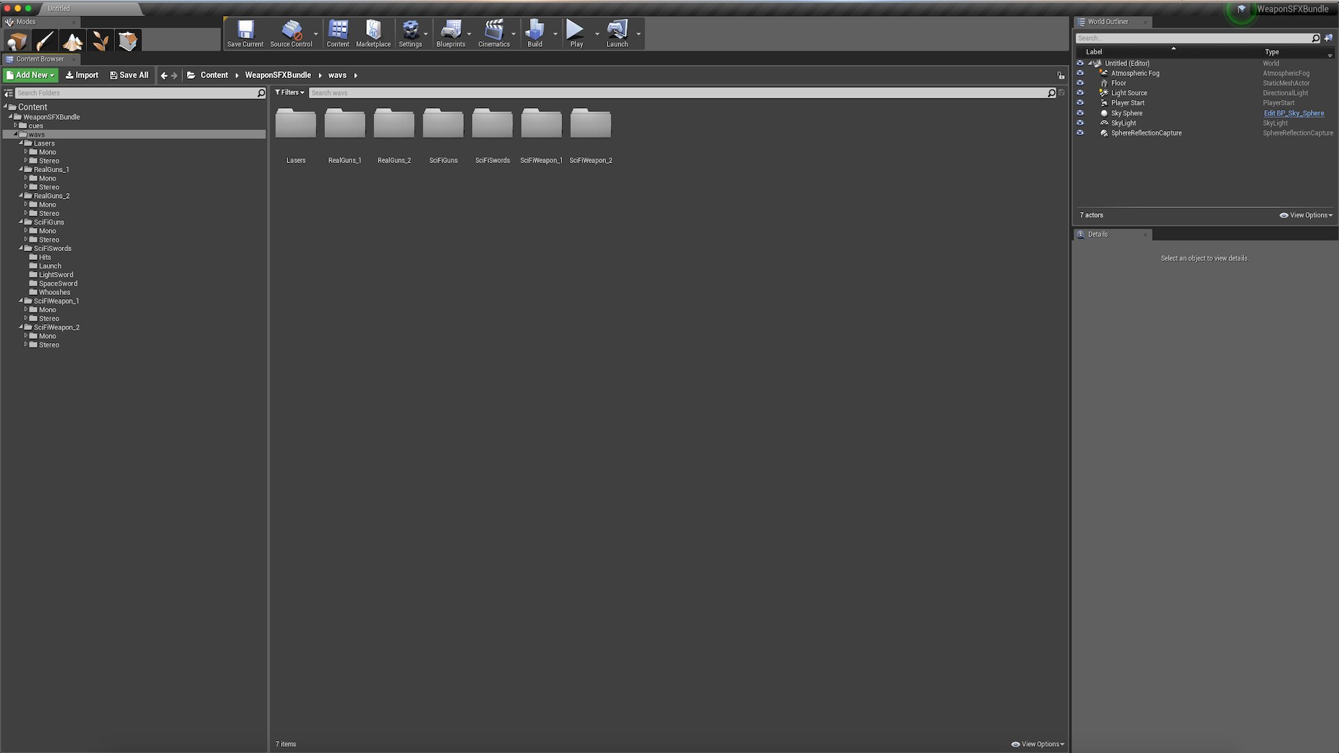 Ultimate Weapon Sounds Bundle in Sound Effects - UE Marketplace
