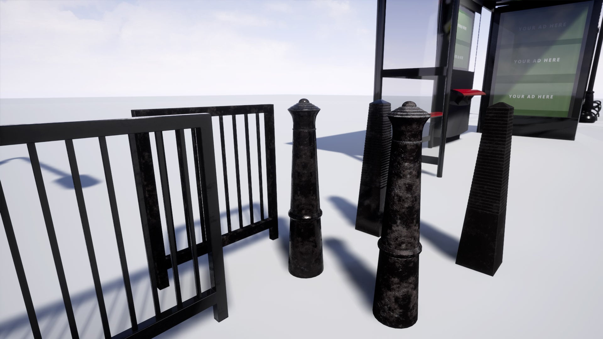 UK Urban Props (Blueprint) in Architectural Visualization - UE Marketplace