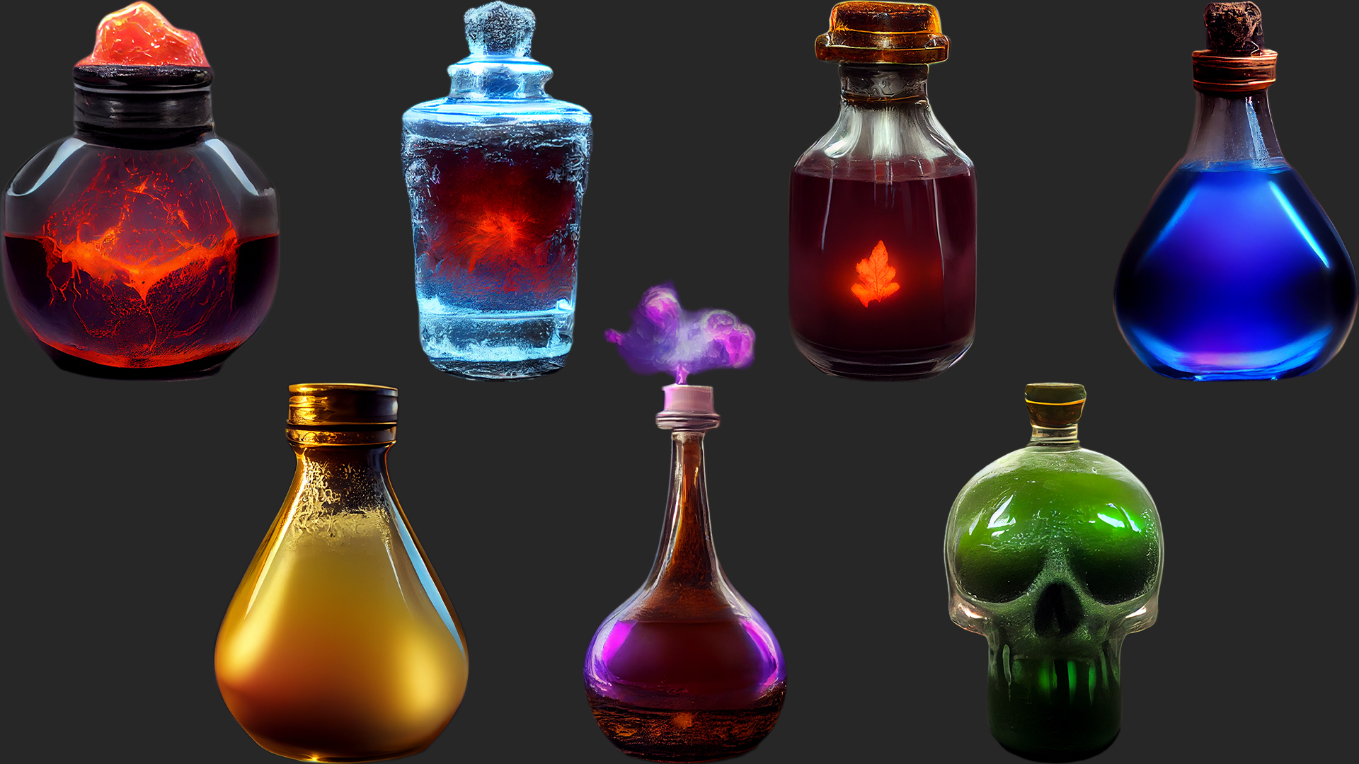 266 Magic Potions In 2D Assets UE Marketplace 266 Magic Potions In 2D Assets UE Marketplace