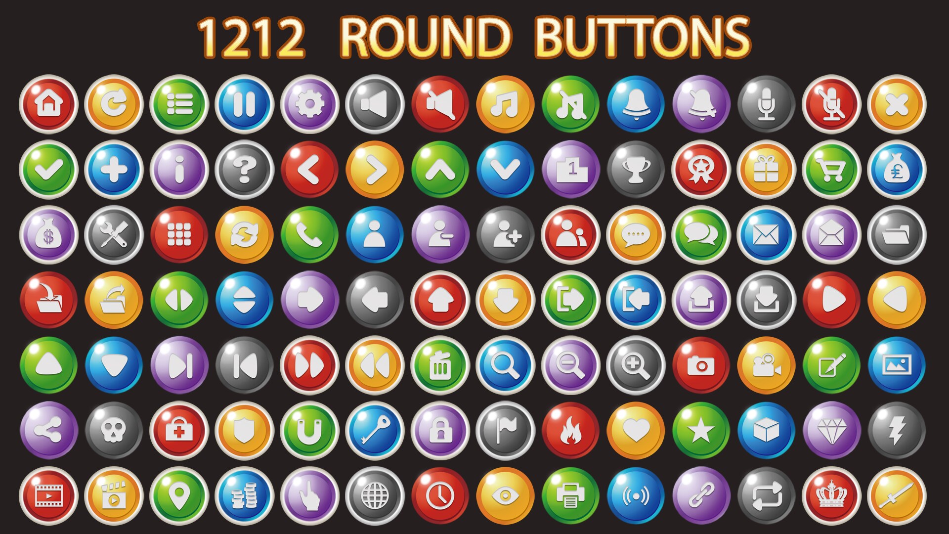 7600 Cartoon GUI Textures in 2D Assets - UE Marketplace