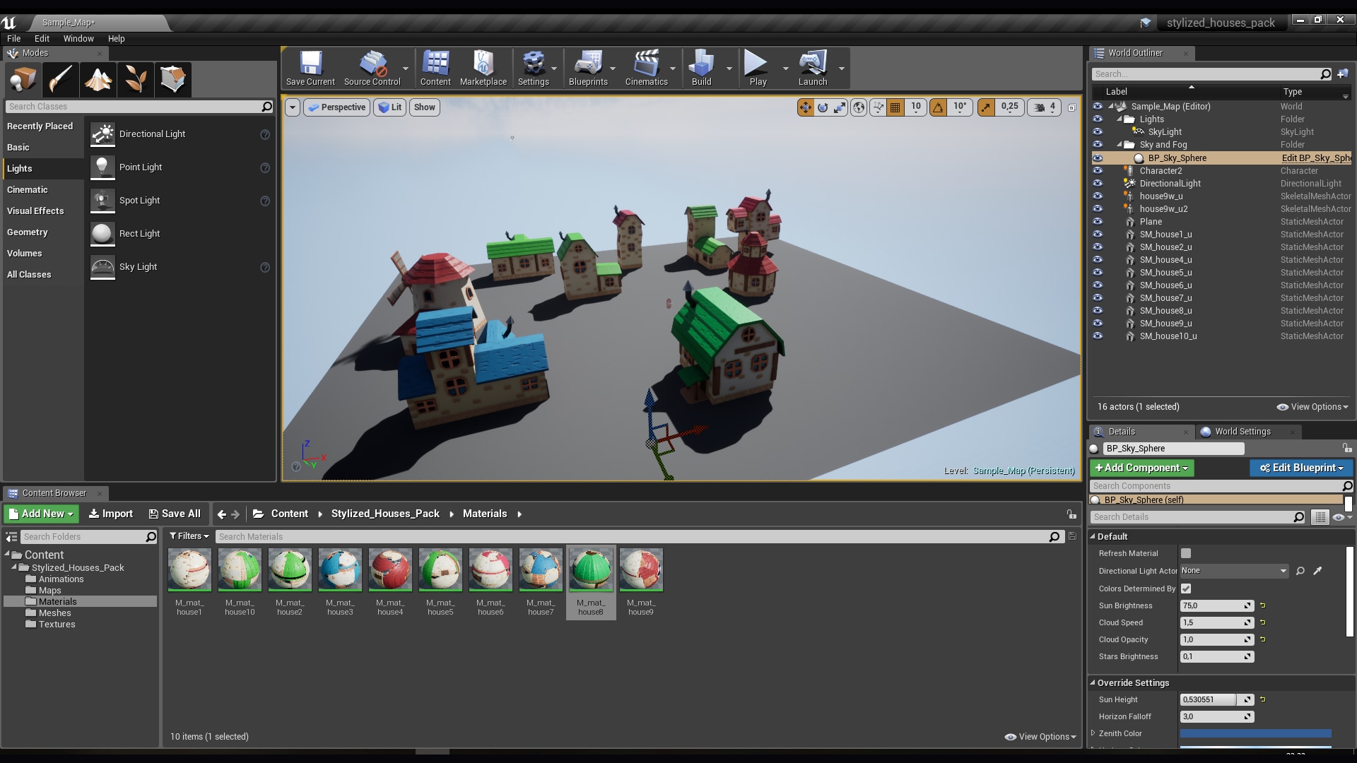 Stylized House Pack in Props - UE Marketplace