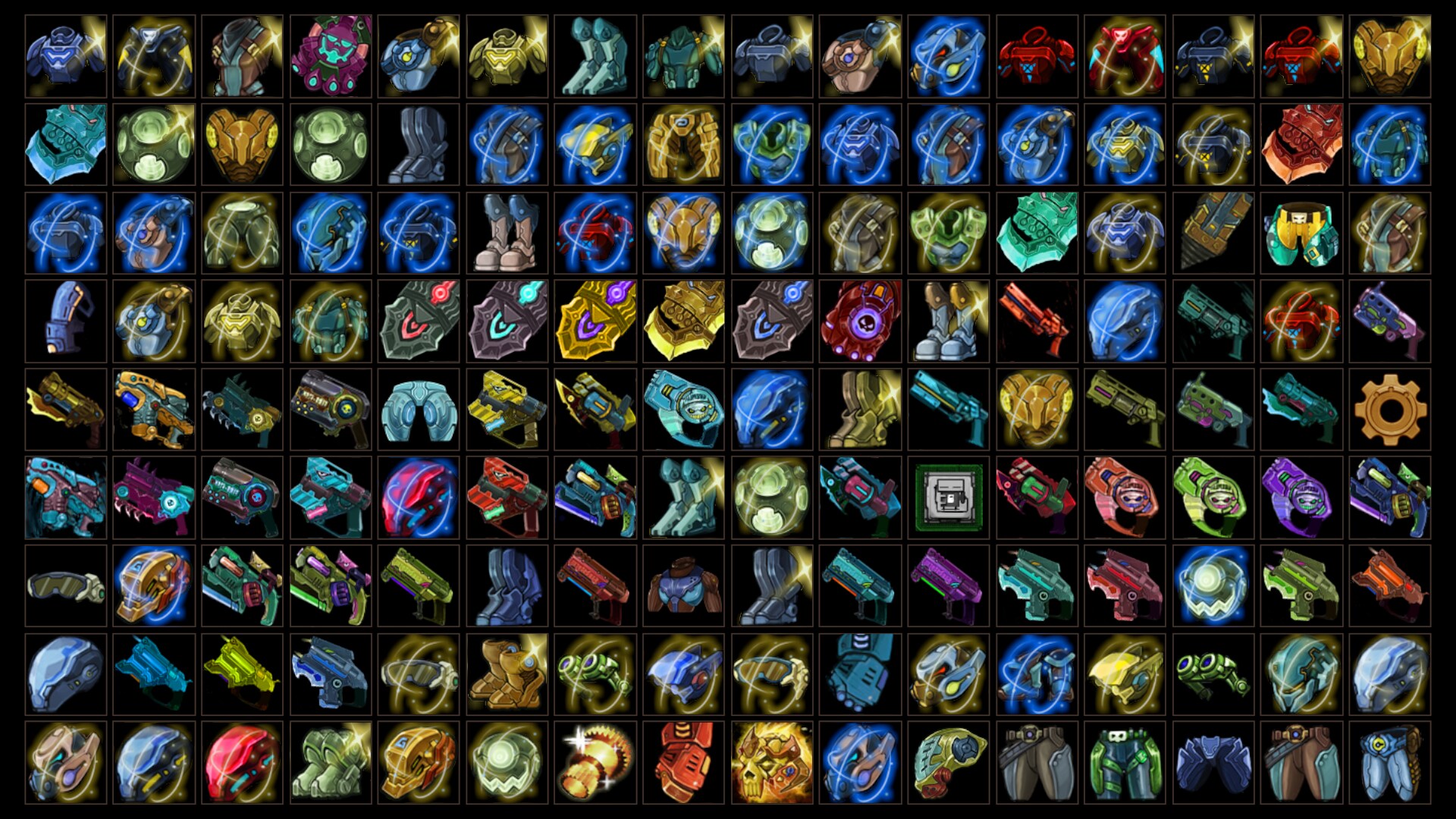 500 Scifi Icons In 2d Assets Ue Marketplace