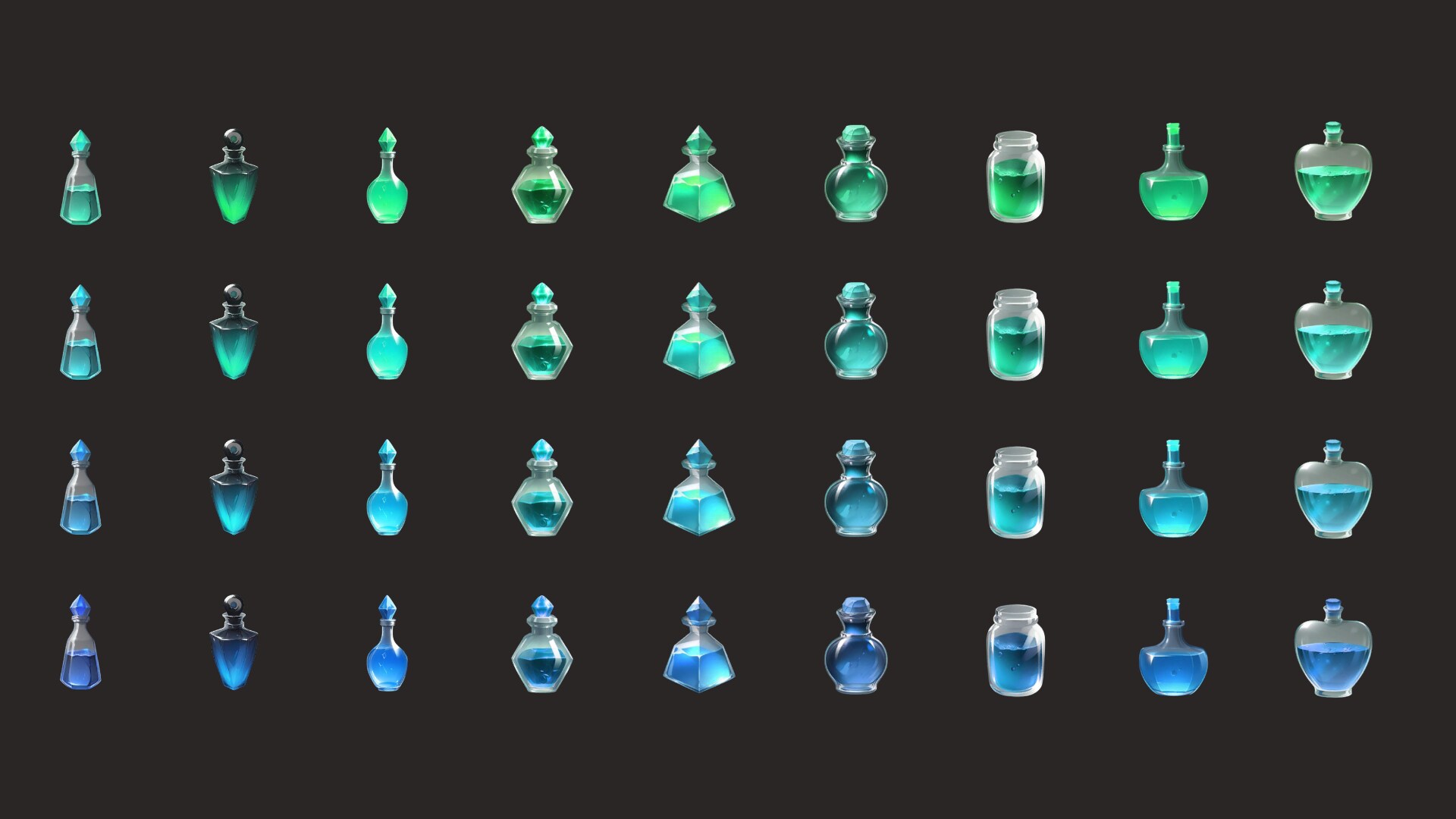 Set Potions in 2D Assets - UE Marketplace