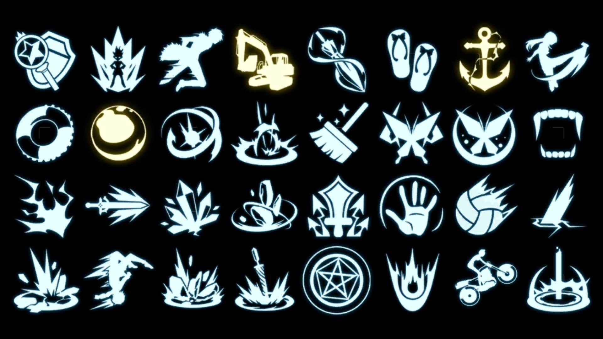 Styled Skill Icons in 2D Assets - UE Marketplace