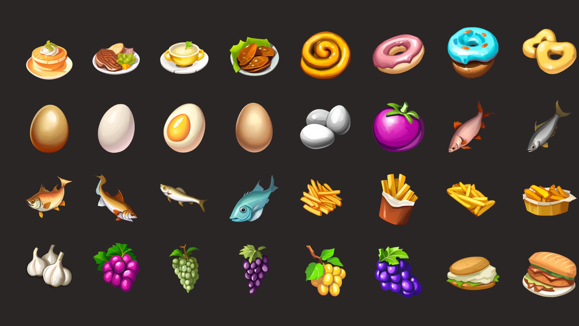 400 + Foods Pack in 2D Assets - UE Marketplace