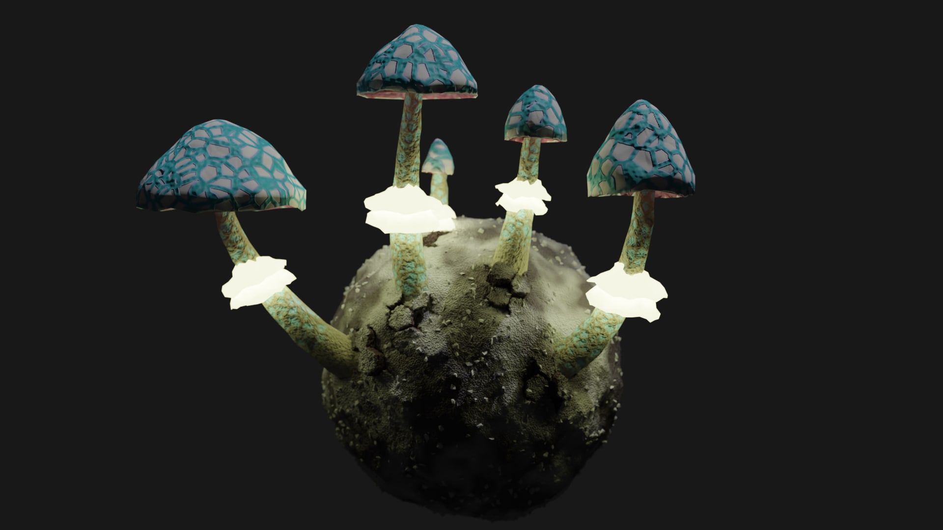 Magical Mushrooms in Props - UE Marketplace
