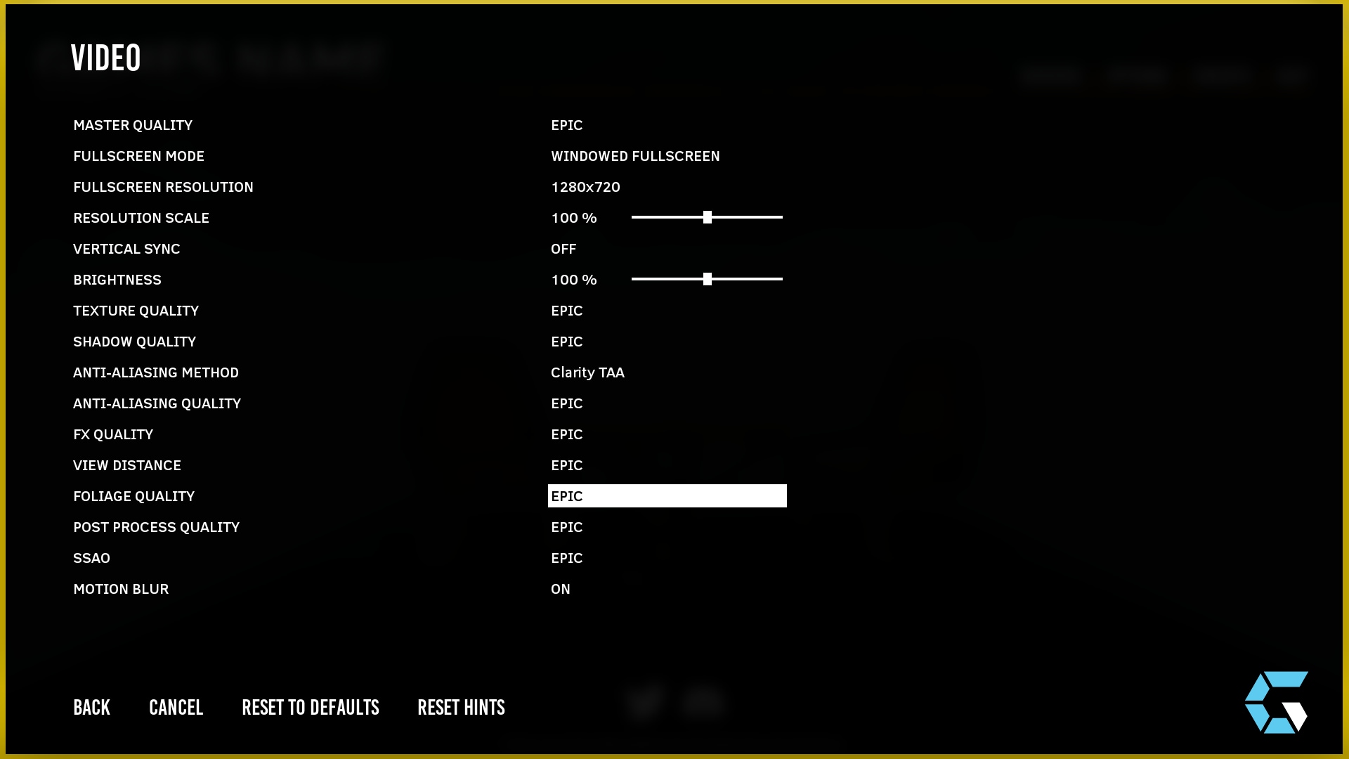 Advanced Main Menu V1 in Blueprints - UE Marketplace