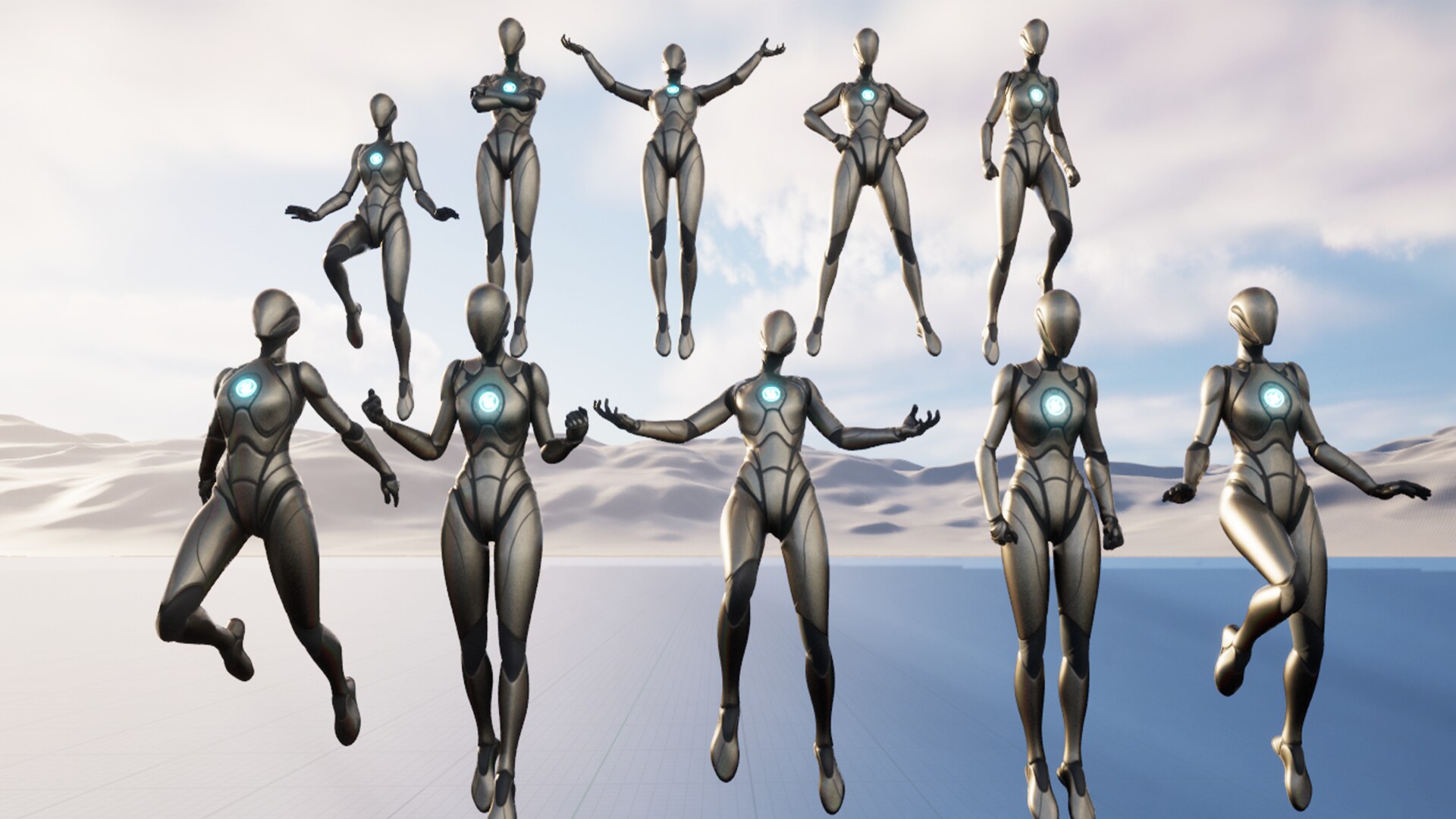 Superhero Flying Animations in Animations - UE Marketplace