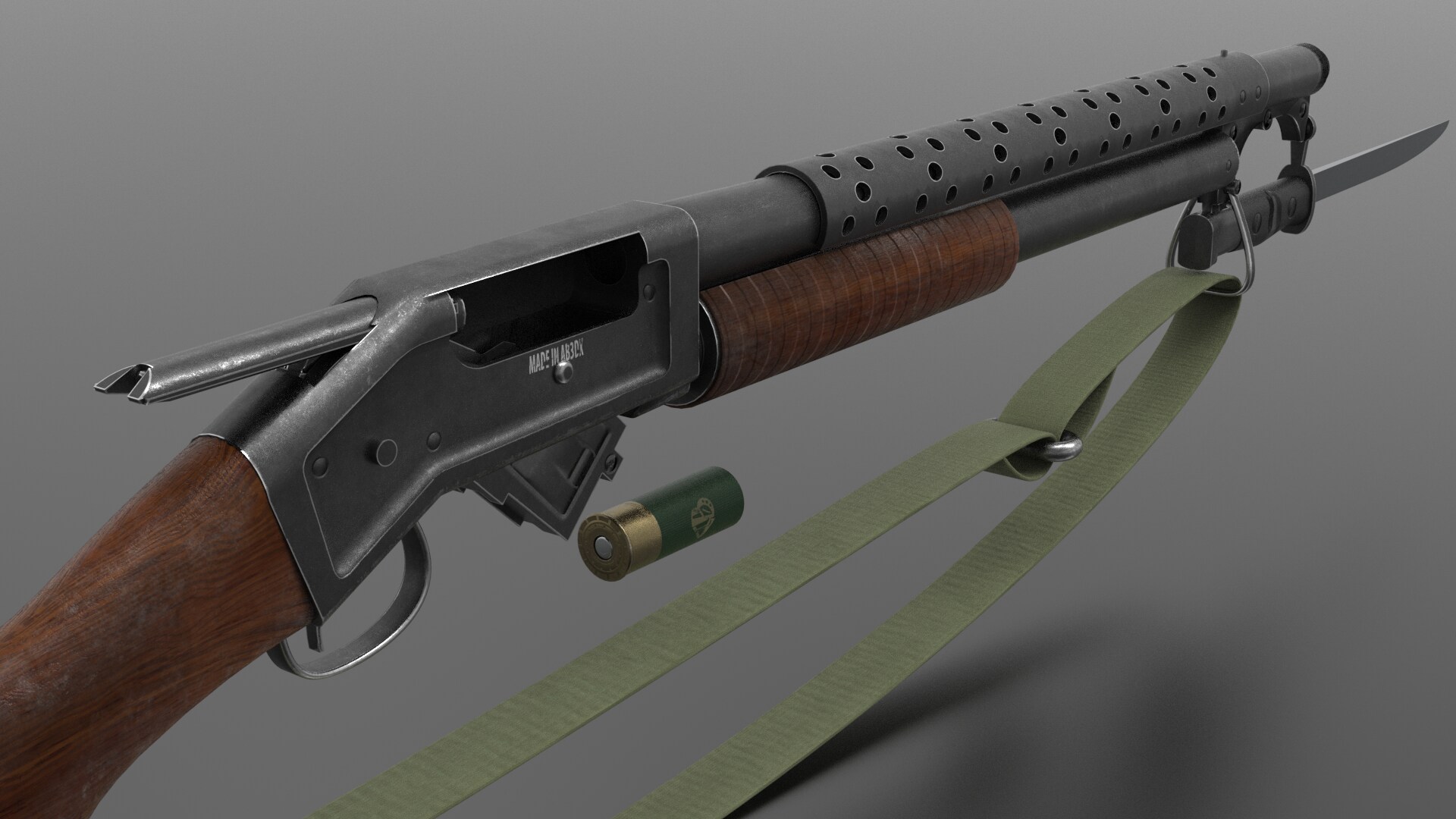 Shotgun 1897 in Weapons - UE Marketplace
