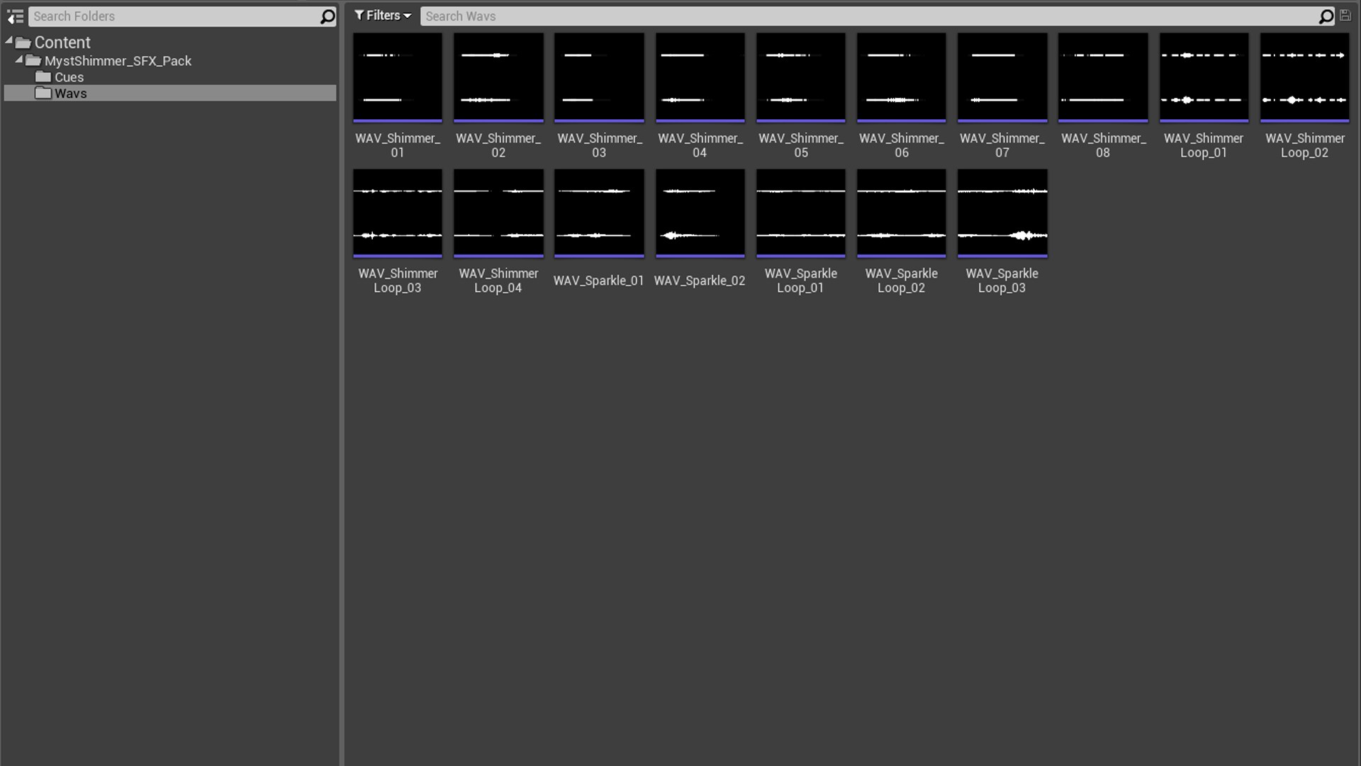 Mysterious Shimmer SFX in Sound Effects - UE Marketplace