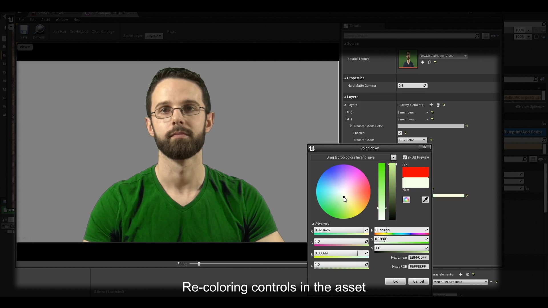 Composite Brush: Live Keying in Unreal in Code Plugins - UE Marketplace