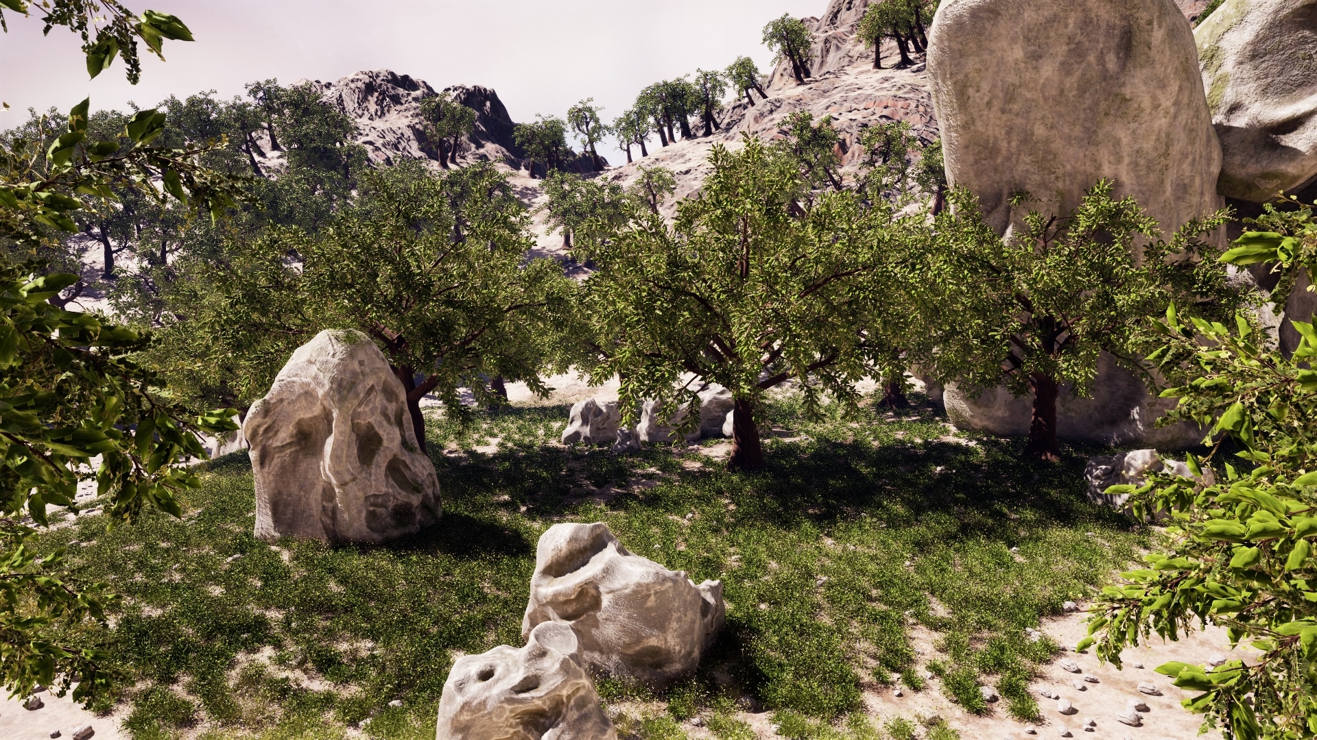 Landscape Highland ( Trees ,Rocks, Heightmap), 카테고리 소품 - UE 마켓플레이스