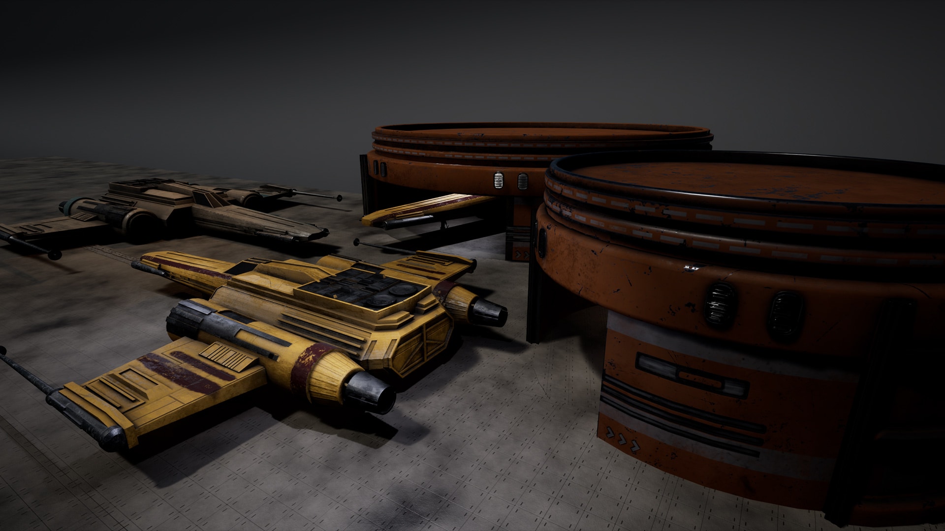 Science fiction Jungle City Props in Props - UE Marketplace